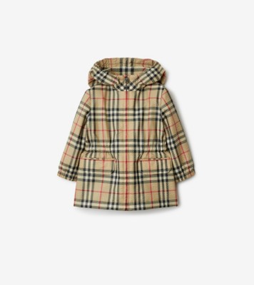 Jaqueta Check (Bege clássico) | Burberry® oficial