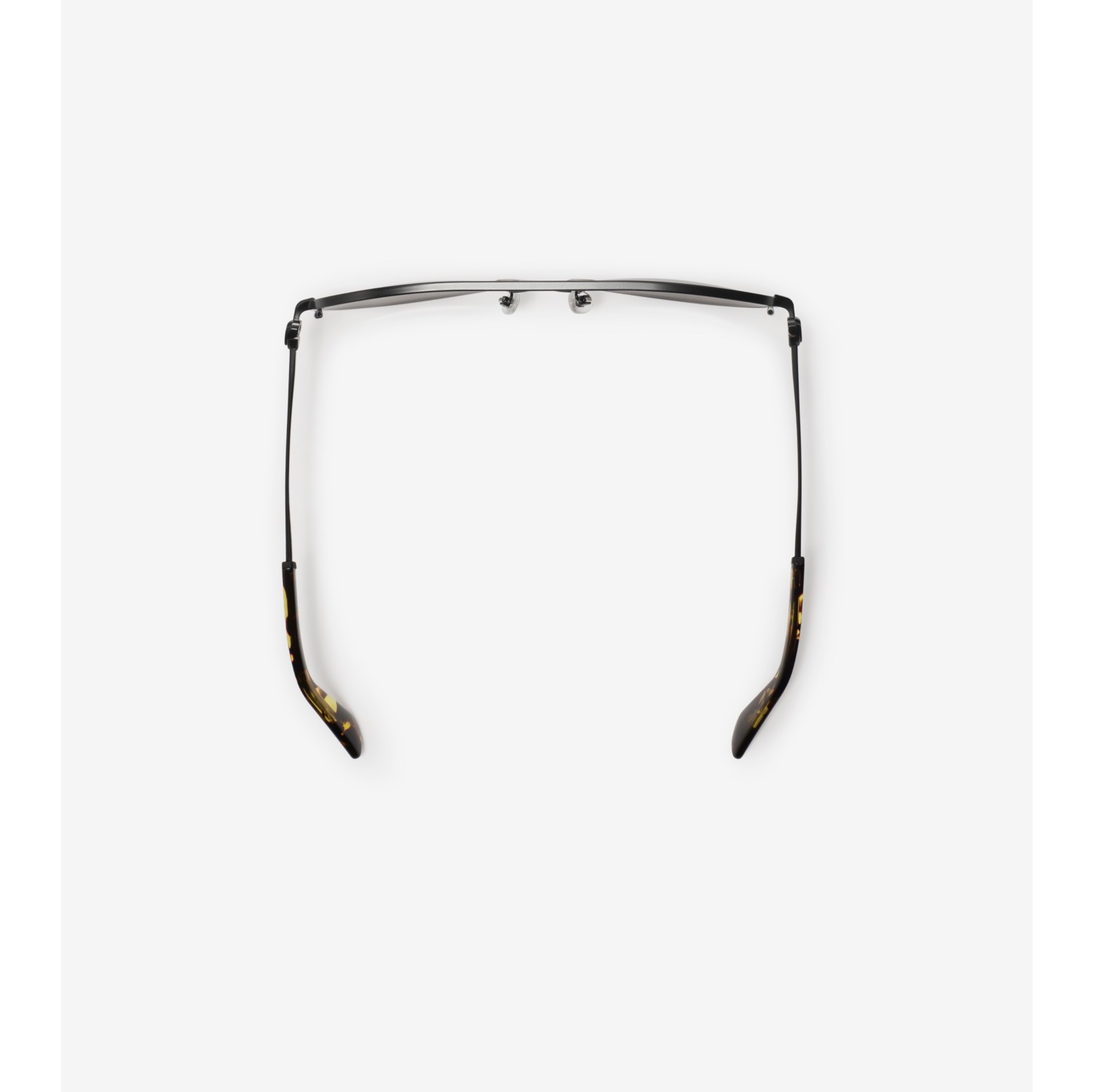 Shield Aviator Sunglasses in Black | Burberry® Official