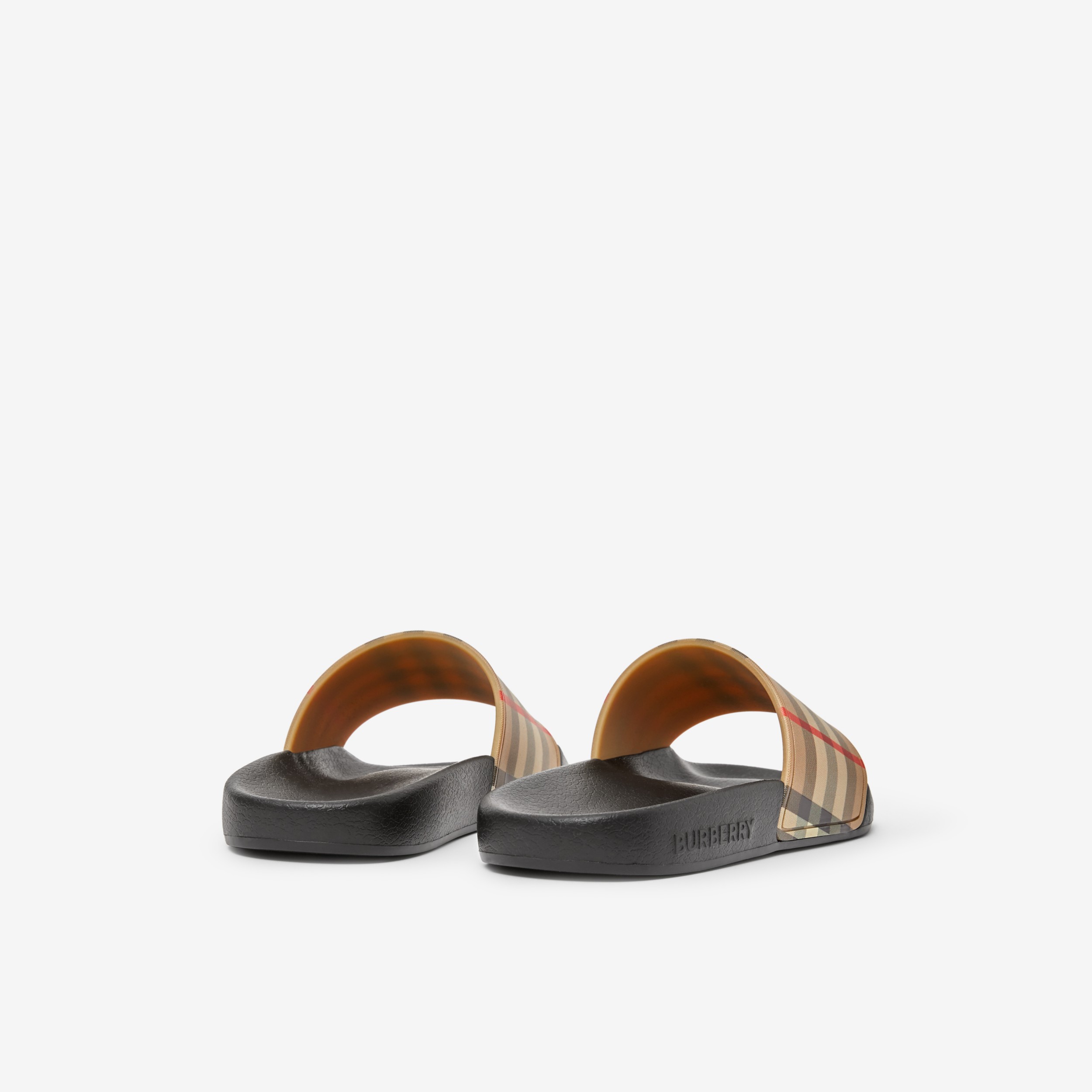 Vintage Check Slides in Archive Beige | Burberry® Official