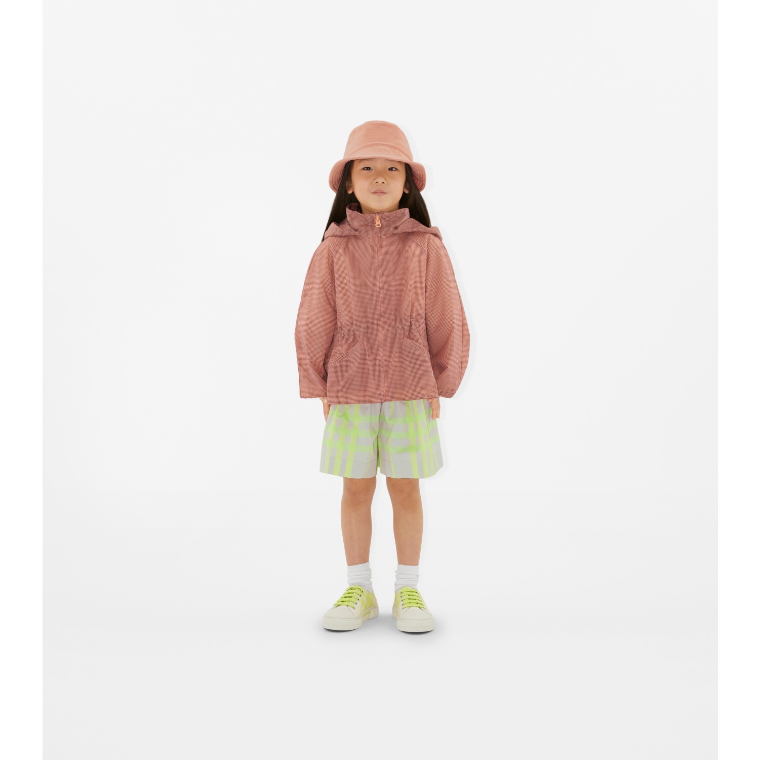 Nylon Jacket in Dusky coral | Burberry® Official