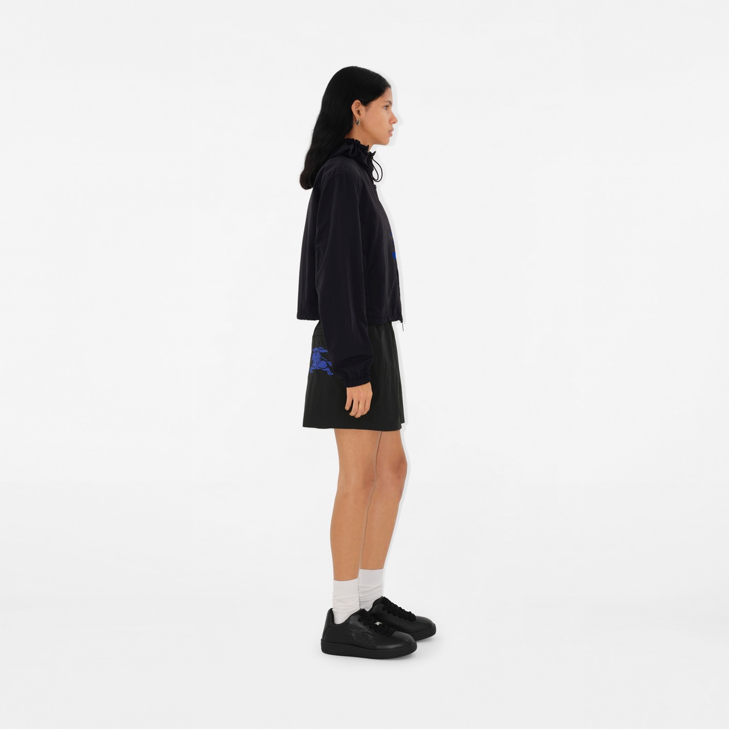 Leather Box Sneakers in Black - Women | Burberry® Official Leather Box Sneakers in Black - Women | Burberry® Official
