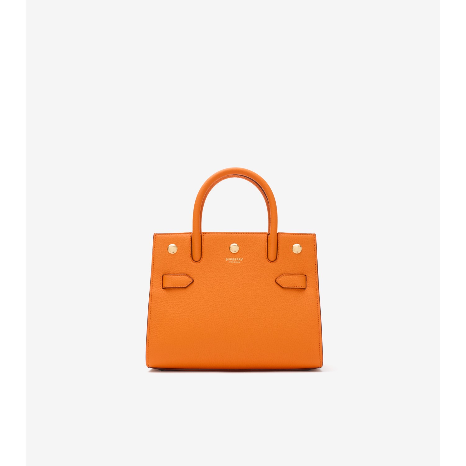 Mini Title Bag in Orange - Women | Burberry® Official