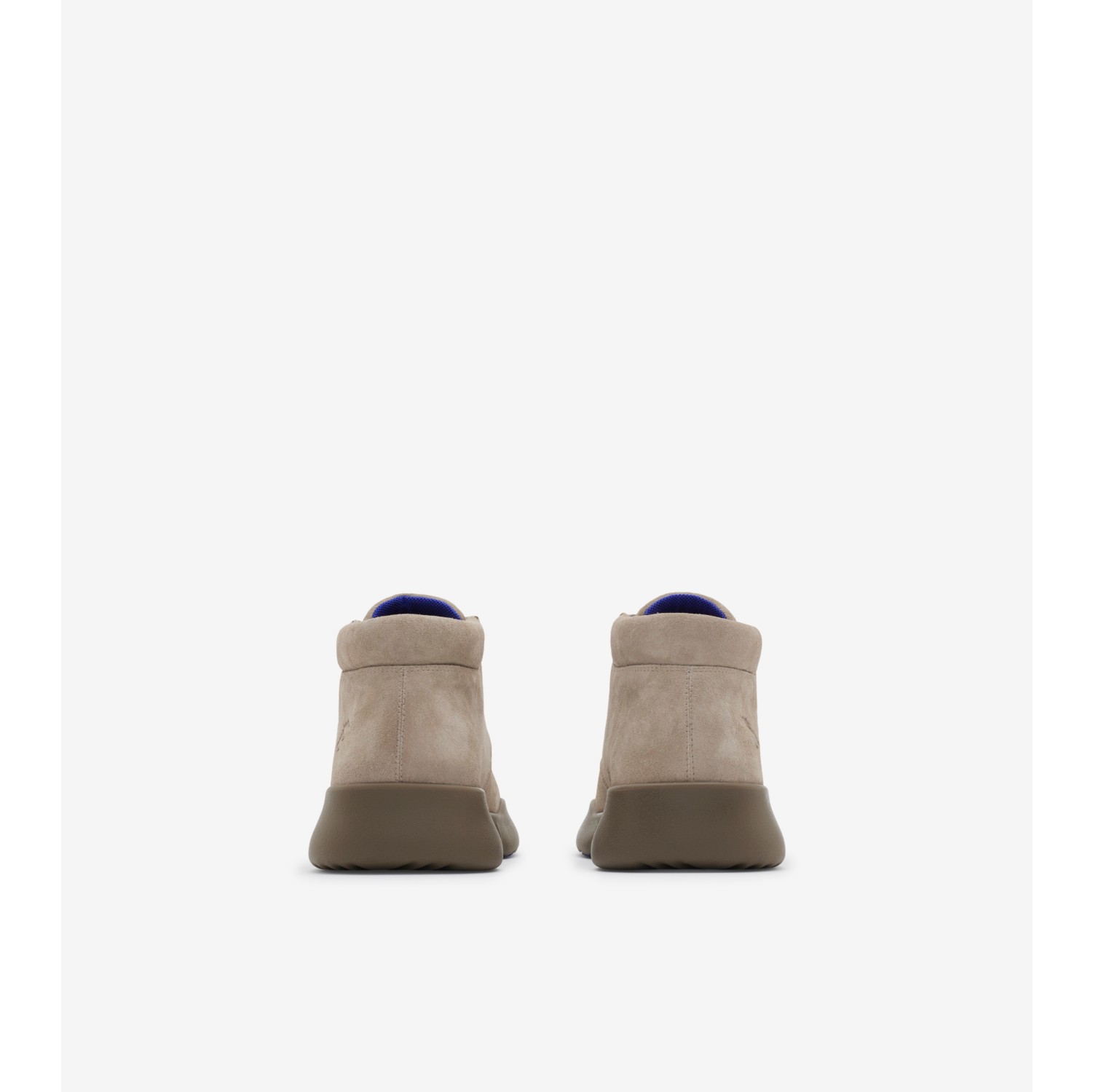 Suede Log Boots in Hunter - Men | Burberry® Official