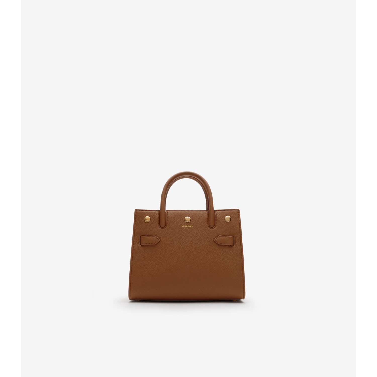 Mini Title Bag in Hazel brown - Women | Burberry® Official