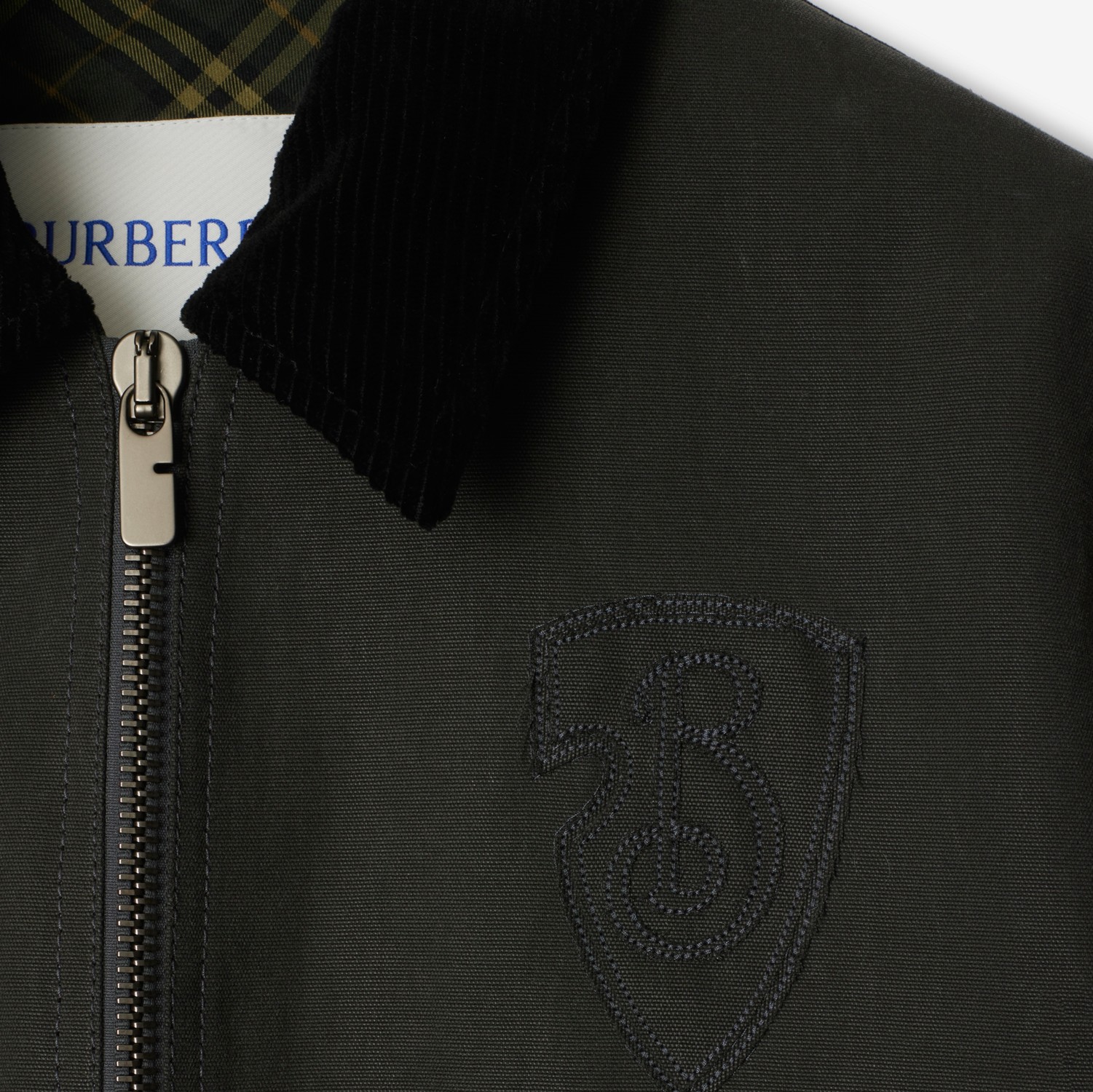 コットン ジャケット (ブラック) - メンズ, コットン | Burberry コットン ジャケット (ブラック) - メンズ, コットン | Burberry