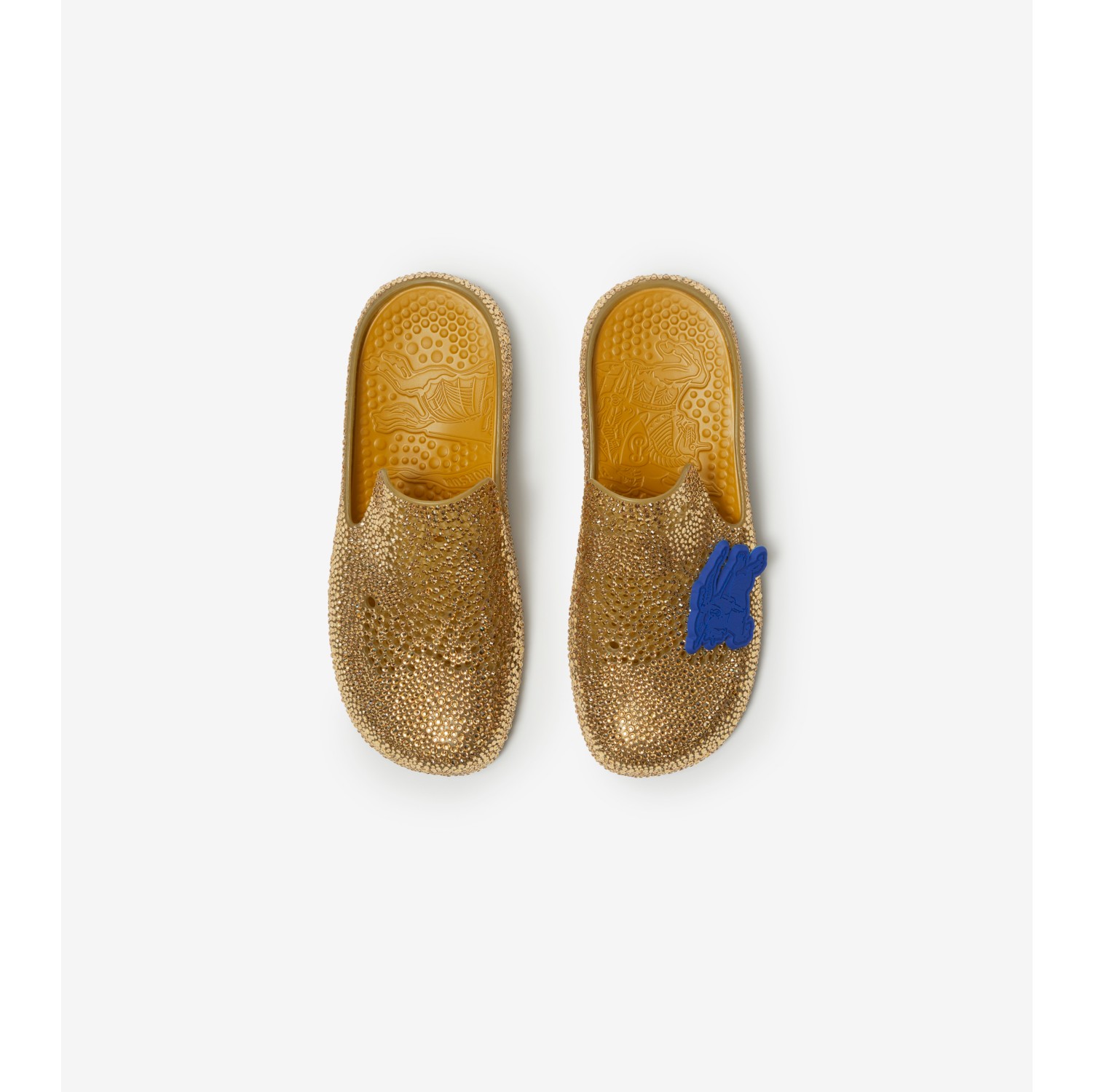 Crystal Stingray Clogs in Amber/topaz - Men | Burberry® Official