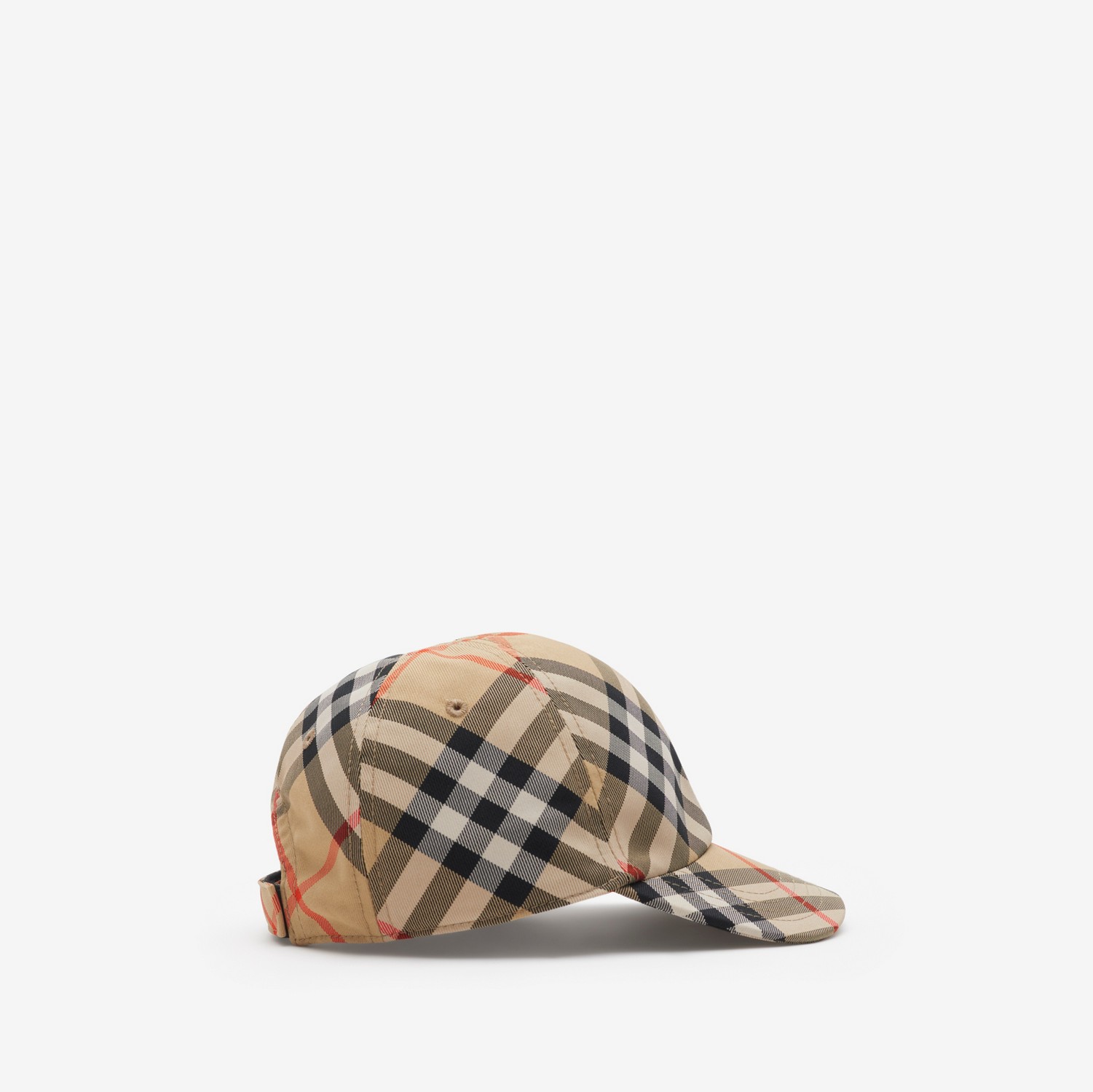 Boné de beisebol Check (Areia) - Crianças | Burberry® oficial Boné de beisebol Check (Areia) - Crianças | Burberry® oficial