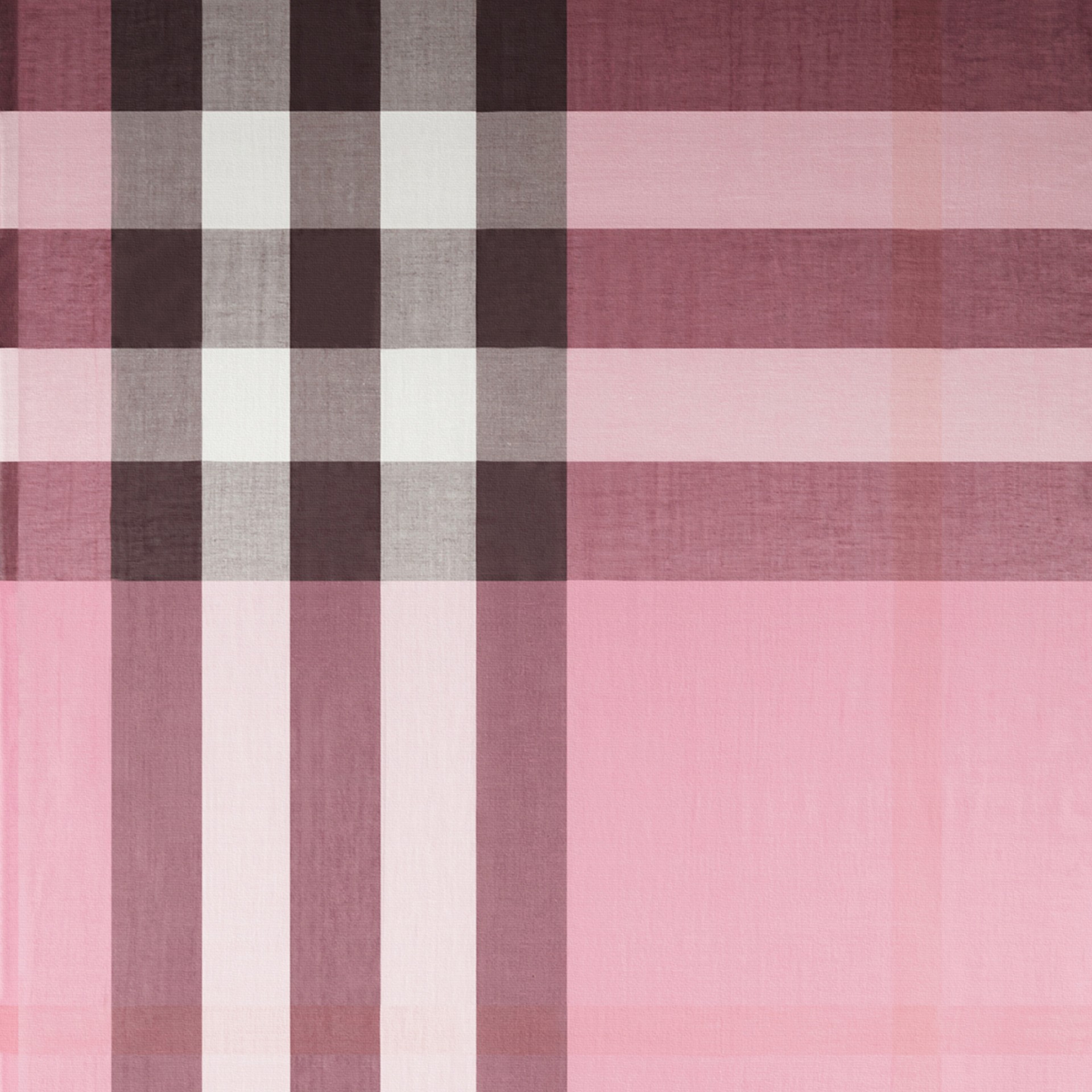 Check Modal Cashmere and Silk Scarf in Rose Pink - Women | Burberry Check Modal Cashmere and Silk Scarf in Rose Pink - Women | Burberry