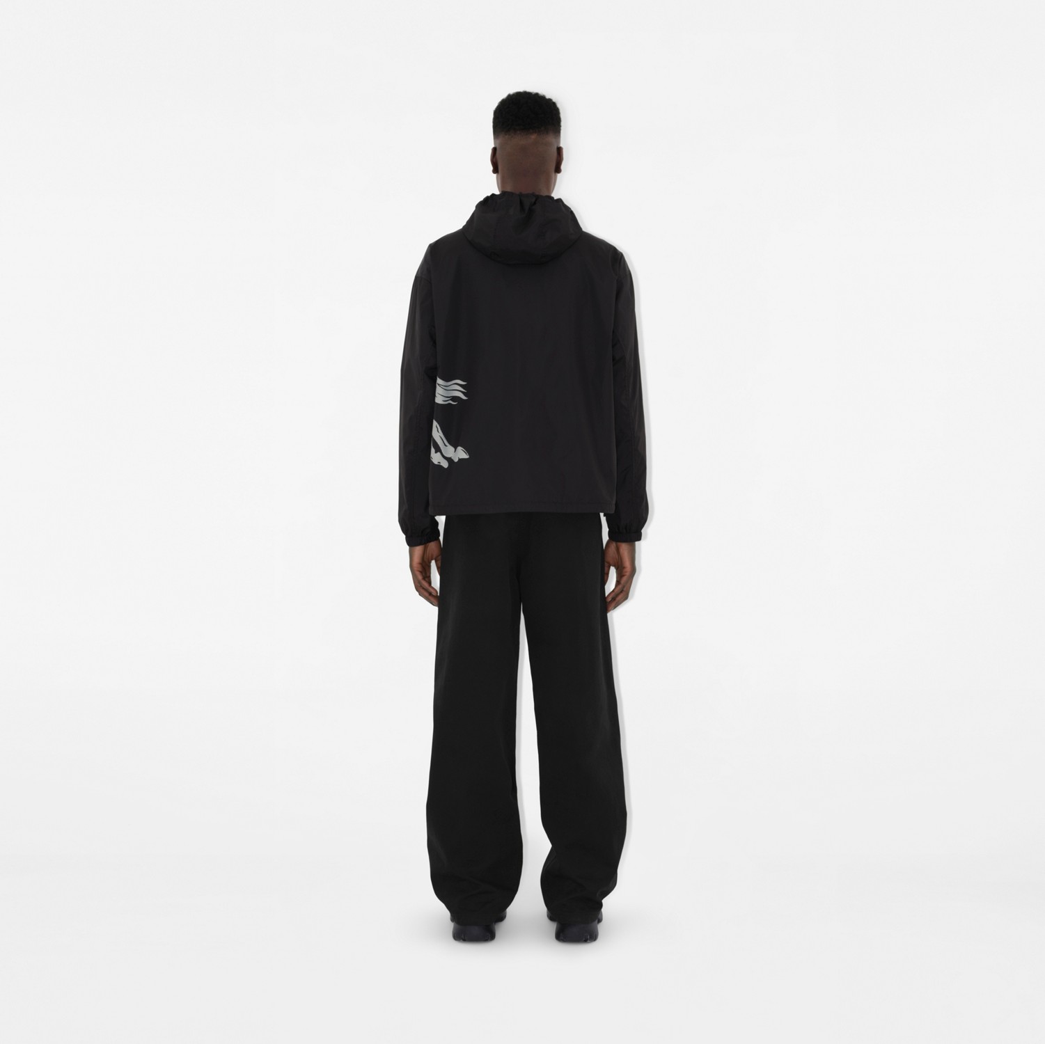EKD Nylon Jacket in Black - Men | Burberry® Official EKD Nylon Jacket in Black - Men | Burberry® Official
