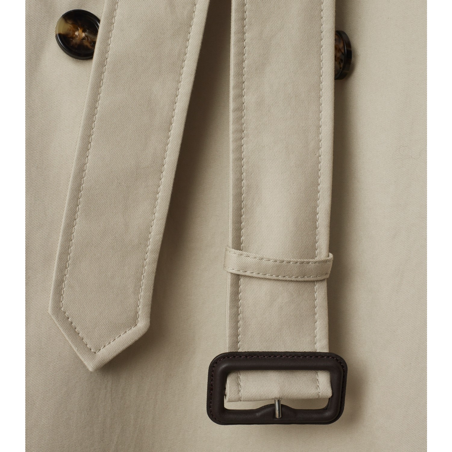 Long Castleford Trench Coat in Heron - Women, Cotton | Burberry® Official