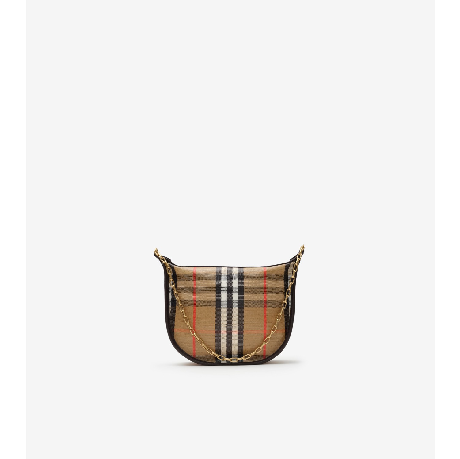 Mini Highlands Chain Bag in Sand beige - Women, Cotton, Linen ...