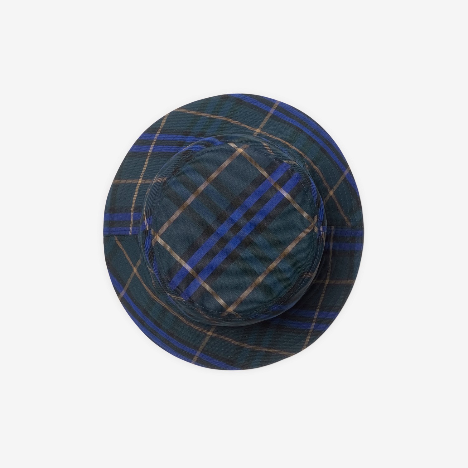 Check EKD Bucket Hat in Midnight - Men | Burberry® Official Check EKD Bucket Hat in Midnight - Men | Burberry® Official