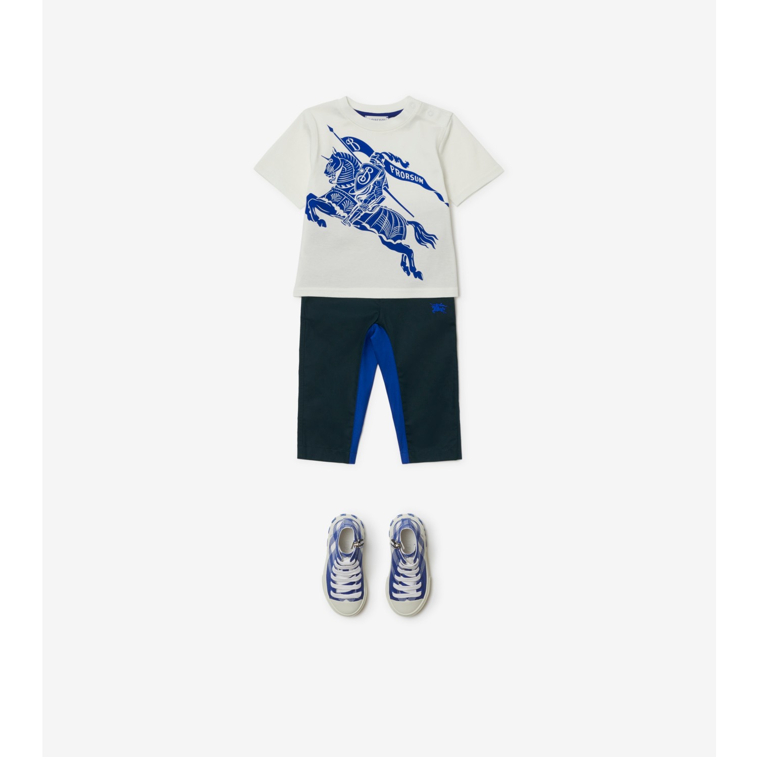 Ekd Cotton T Shirt In Salt Burberry® Official