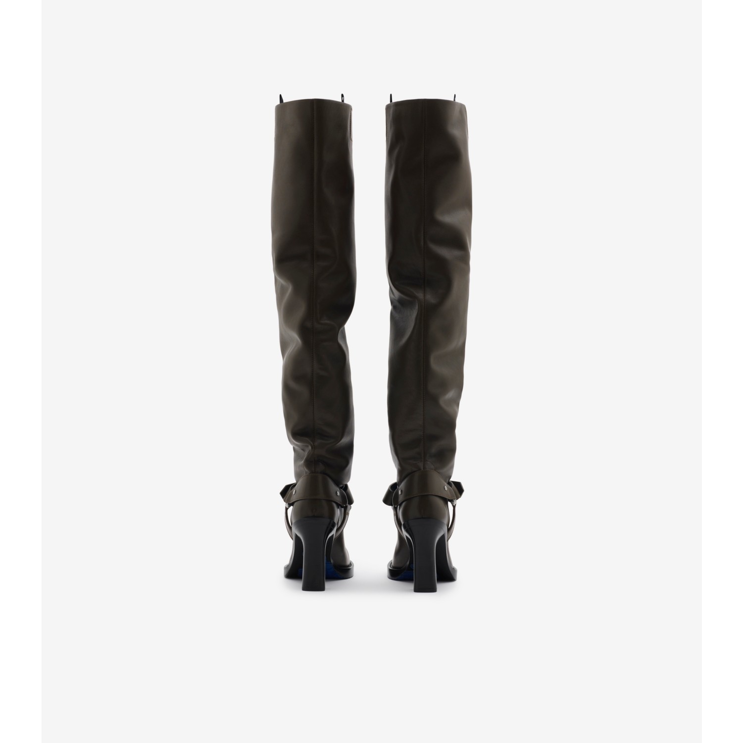 Leather Soft Stirrup Boots in Snug - Women | Burberry® Official