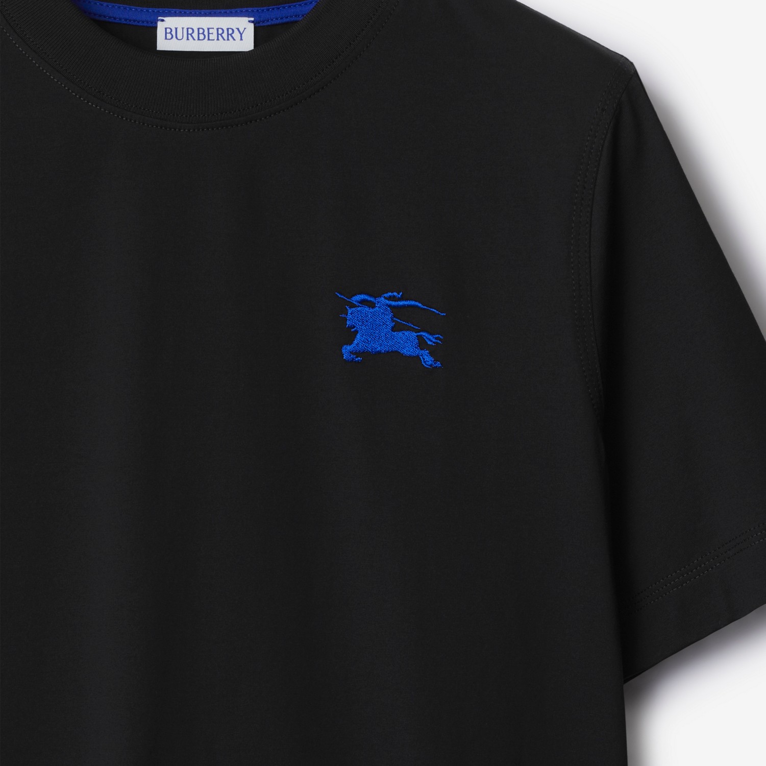 コットンTシャツ (ブラック) - ウィメンズ, コットン | Burberry コットンTシャツ (ブラック) - ウィメンズ, コットン | Burberry