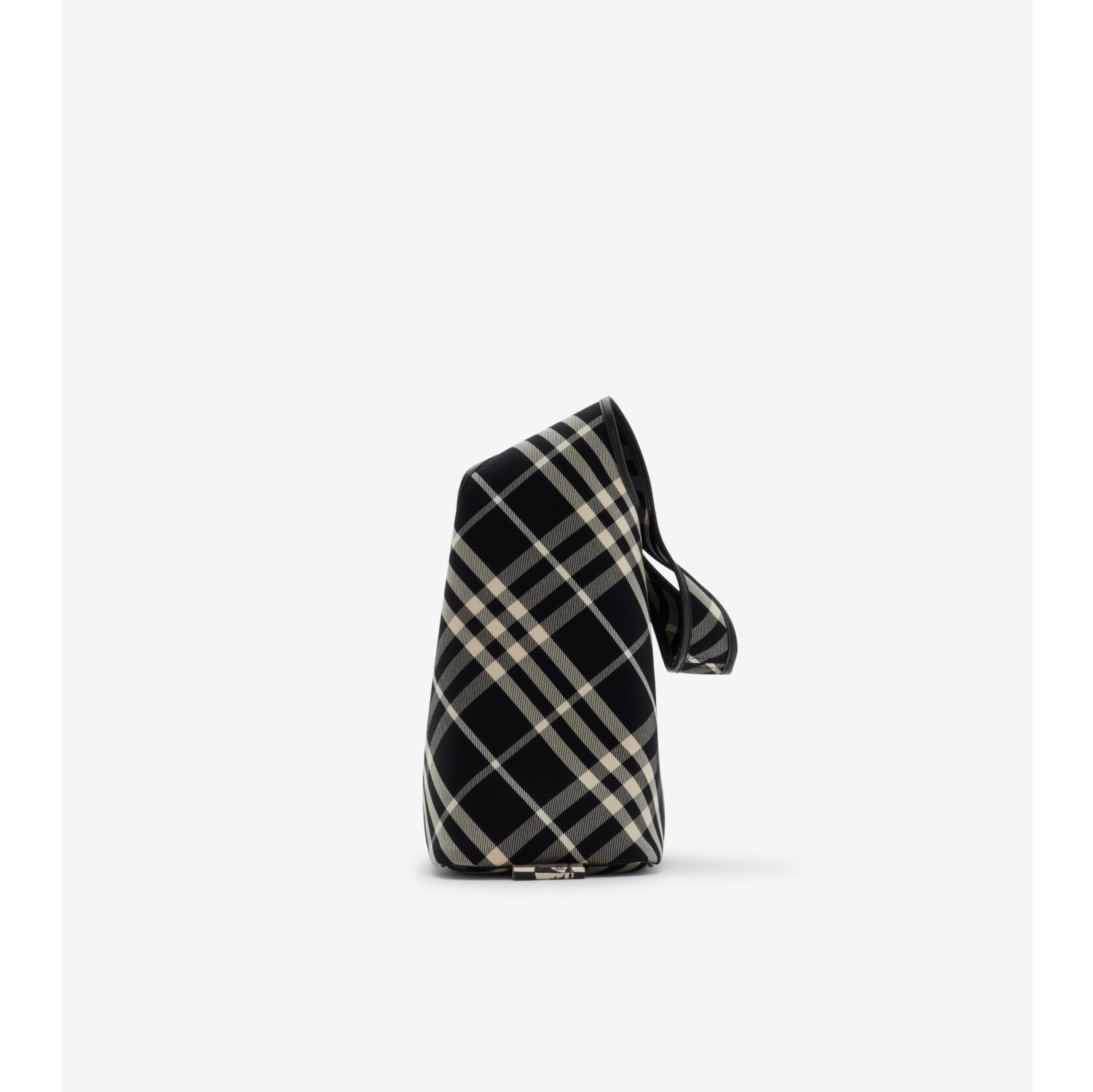 Small Check Shoulder Bag in Black/calico - Women | Burberry® Official