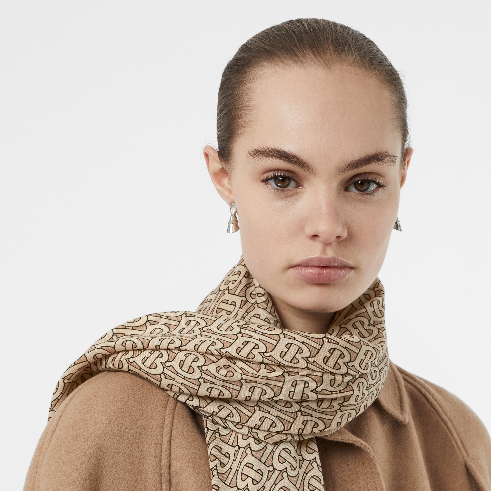 Burberry Monogram Print Scarf | semashow.com