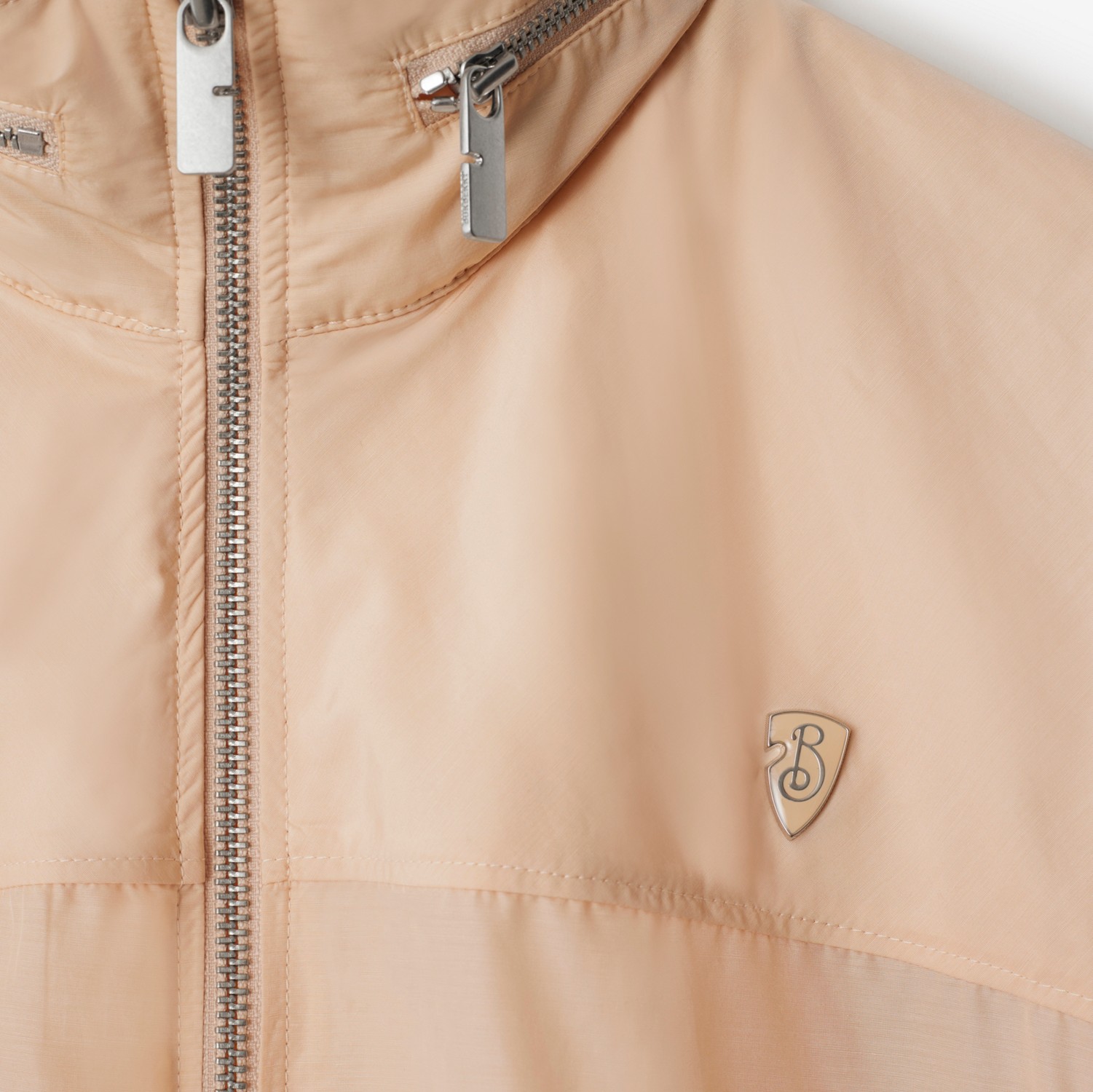Chaqueta en nailon y algodón (Teacup) - Mujer | Burberry® oficial Chaqueta en nailon y algodón (Teacup) - Mujer | Burberry® oficial