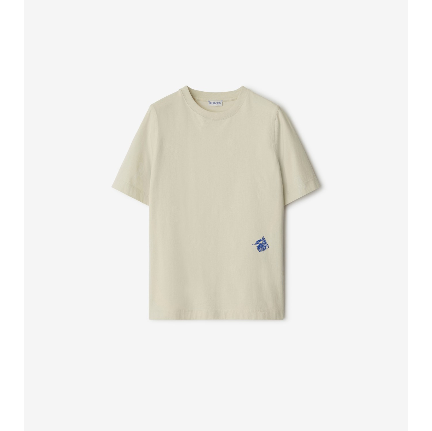 EKD Cotton T-shirt in Plaster - Women | Burberry® Official