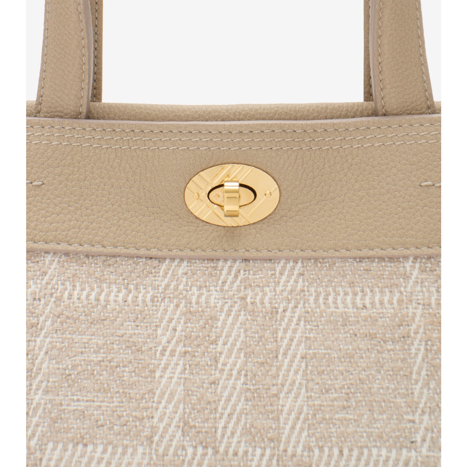 Kleine Henkeltasche „Cotswolds“ (Naturbeige) - Damen, Baumwolle, Leinen ...