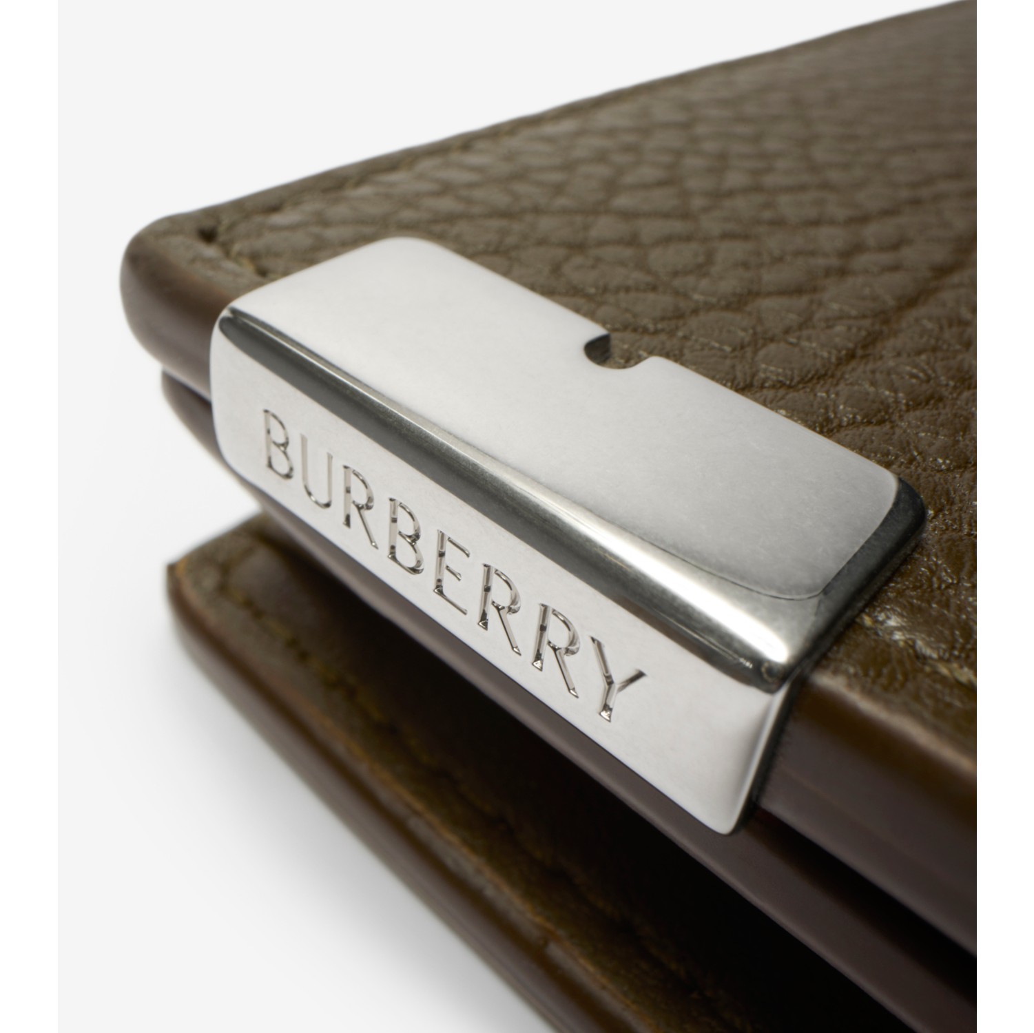 B Cut Bifold Card Case in Military - Men | Burberry® Official