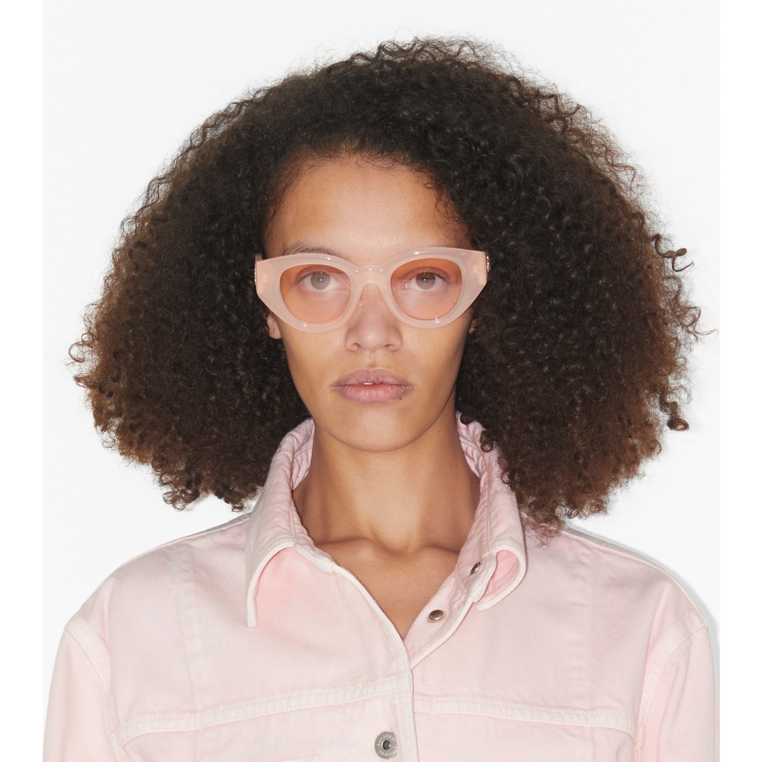 Cat Eye Frame Lola Sunglasses In Dusky Pink Women Burberry® Official