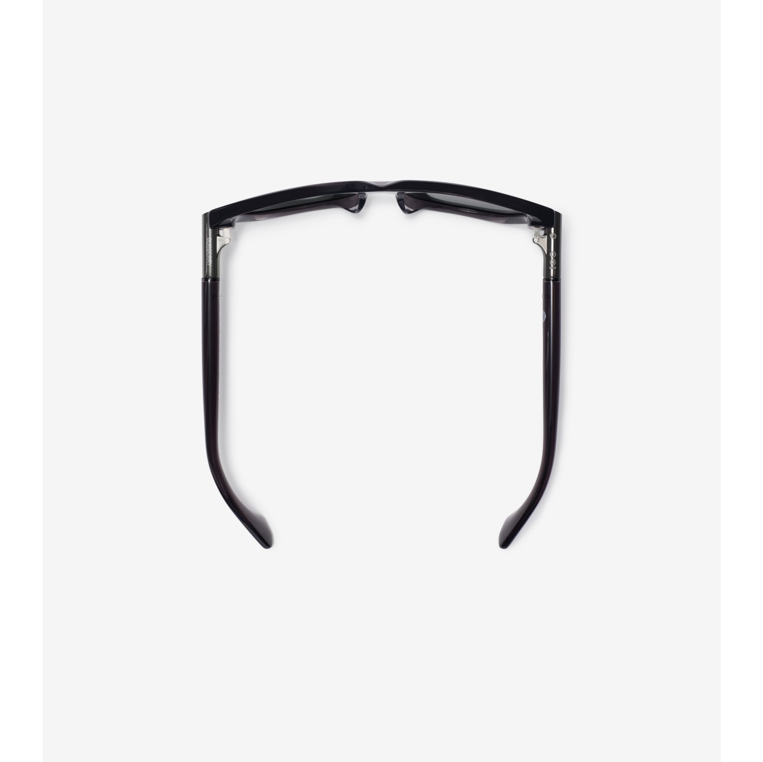 Tubular Oval Sunglasses in Transparent black | Burberry® Official