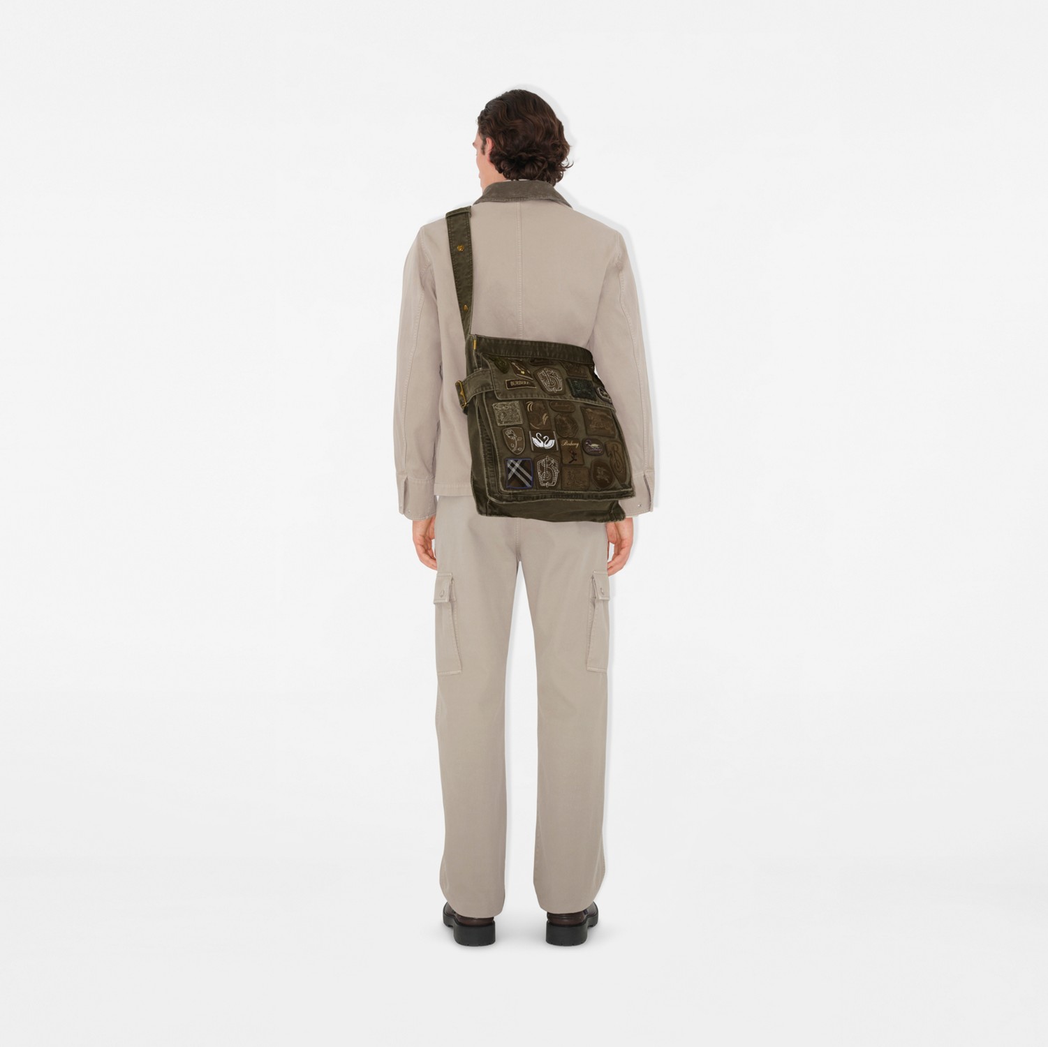 ミディアム トレンチトート (カーキ) - メンズ | Burberry®公式 ミディアム トレンチトート (カーキ) - メンズ | Burberry®公式