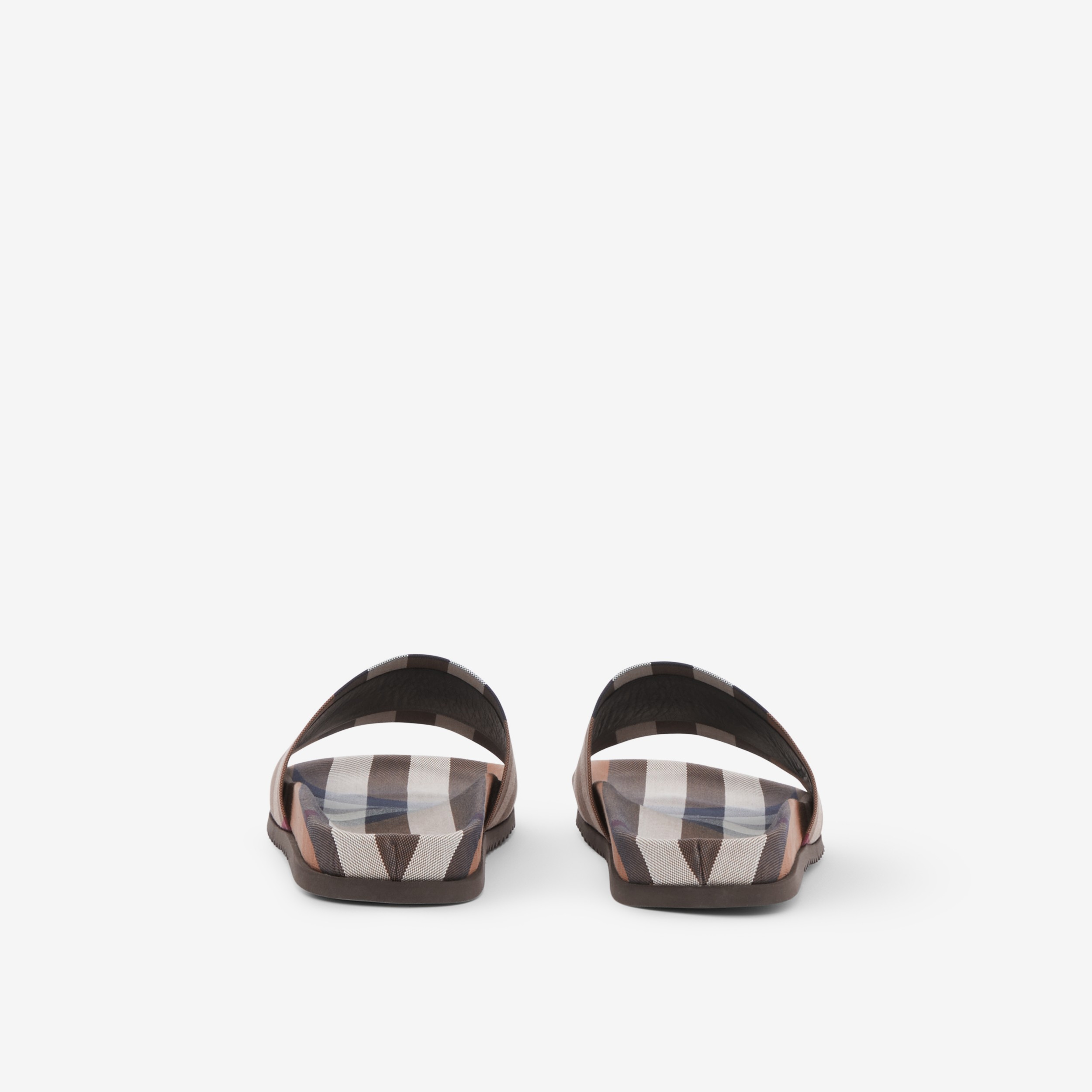Burberry Check Cotton Slides