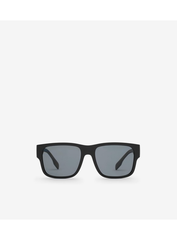 Logo Detail Square Frame Sunglasses