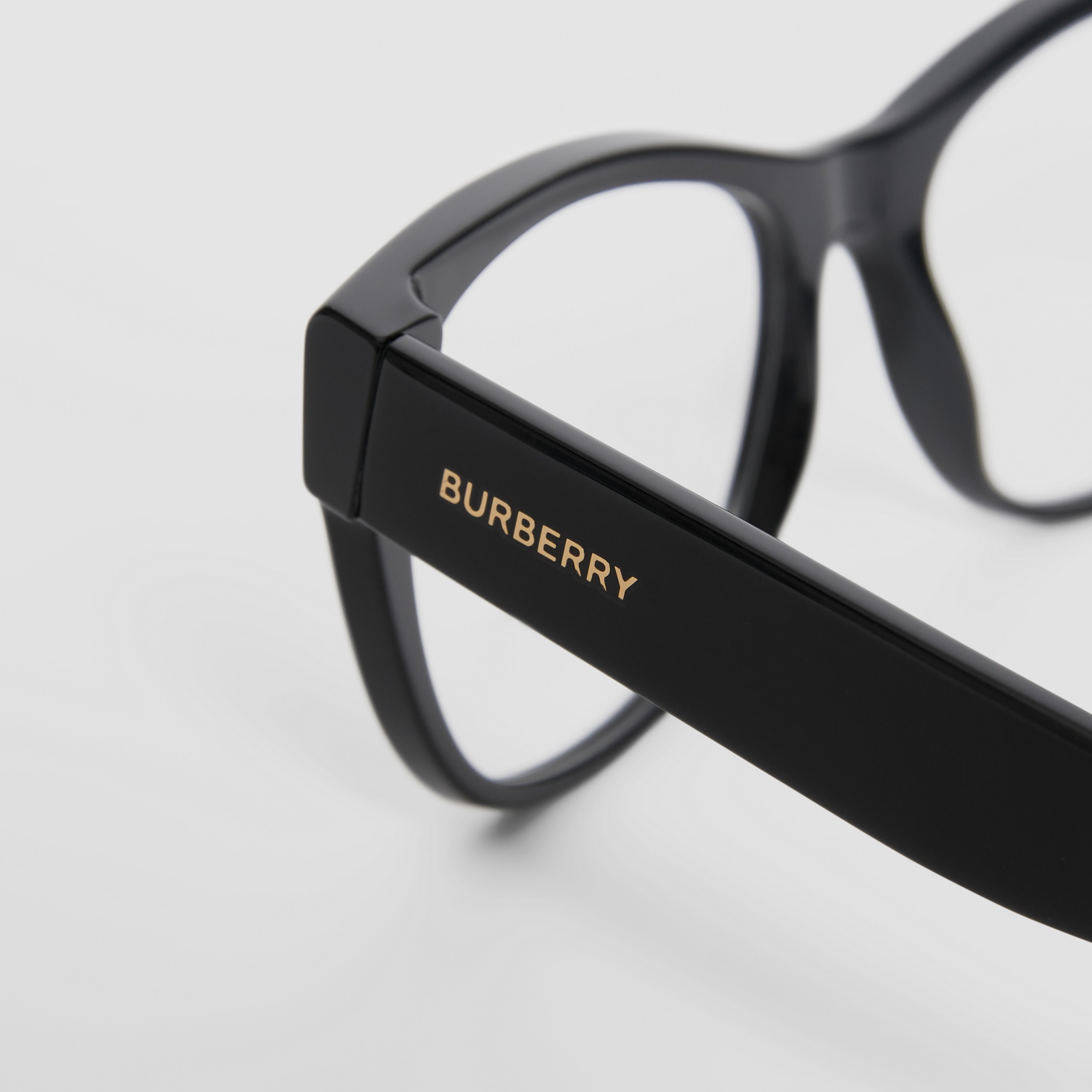 Square Optical Frames In Black Women Burberry United States