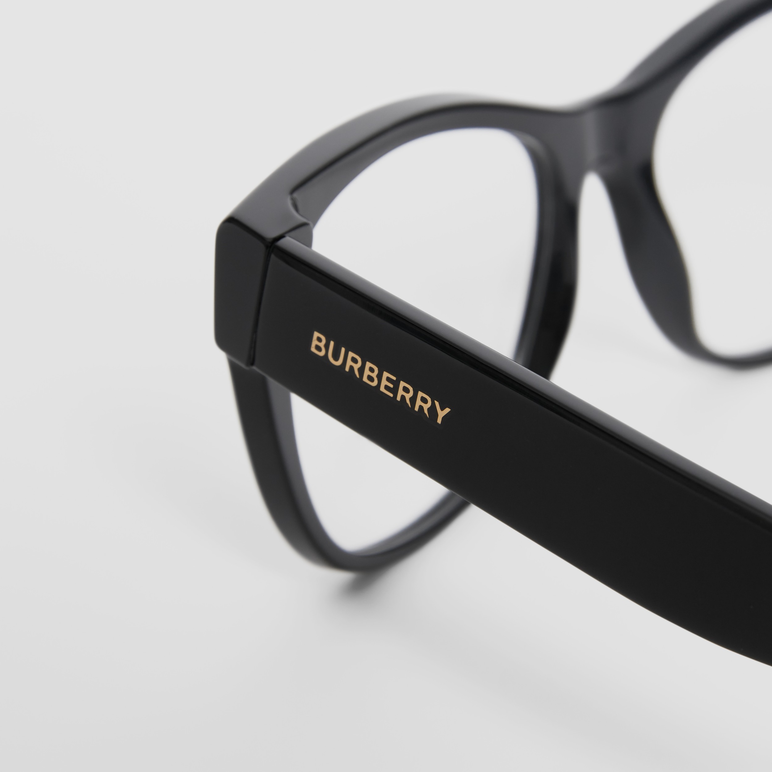 Square Optical Frames In Black Women Burberry United States
