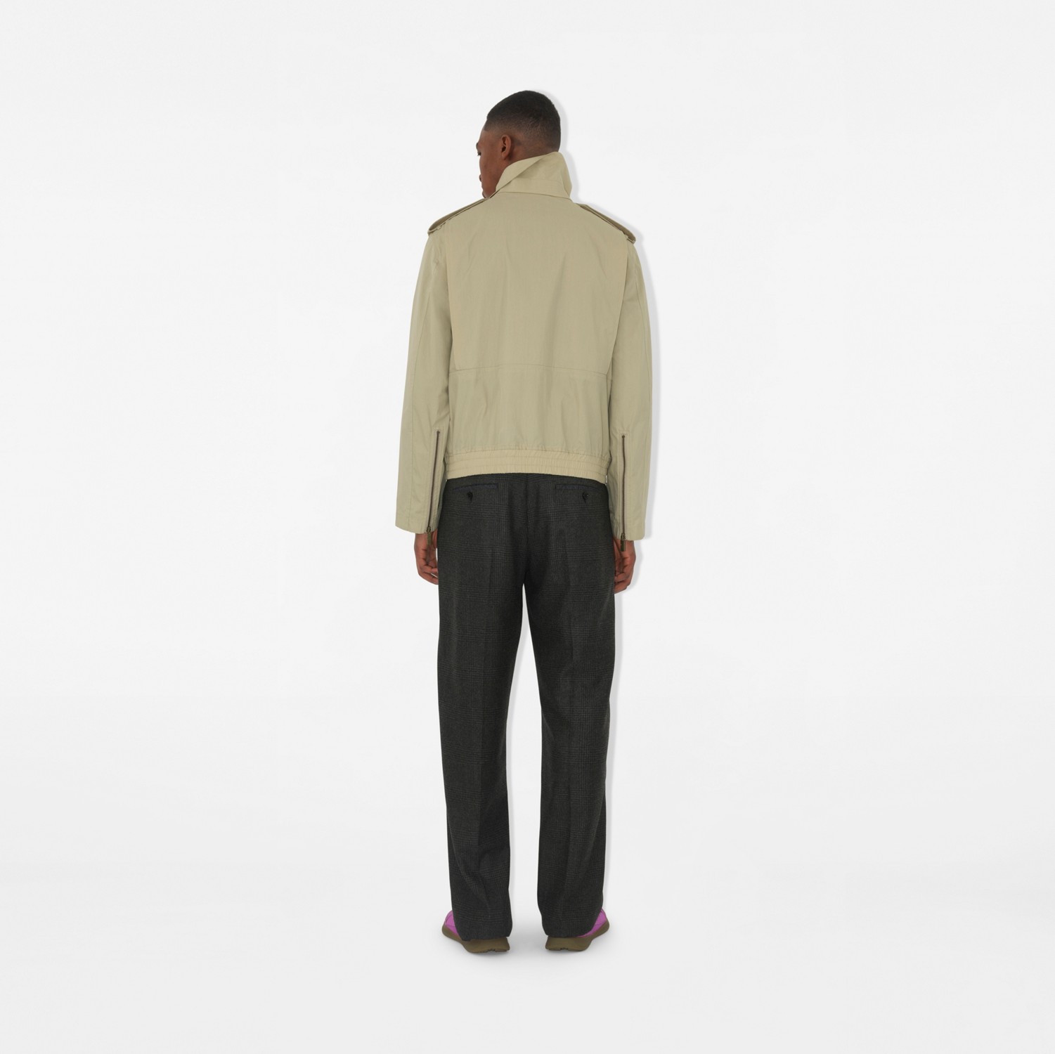 Veste en coton et nylon (Hunter) - Homme | Site officiel Burberry® Veste en coton et nylon (Hunter) - Homme | Site officiel Burberry®