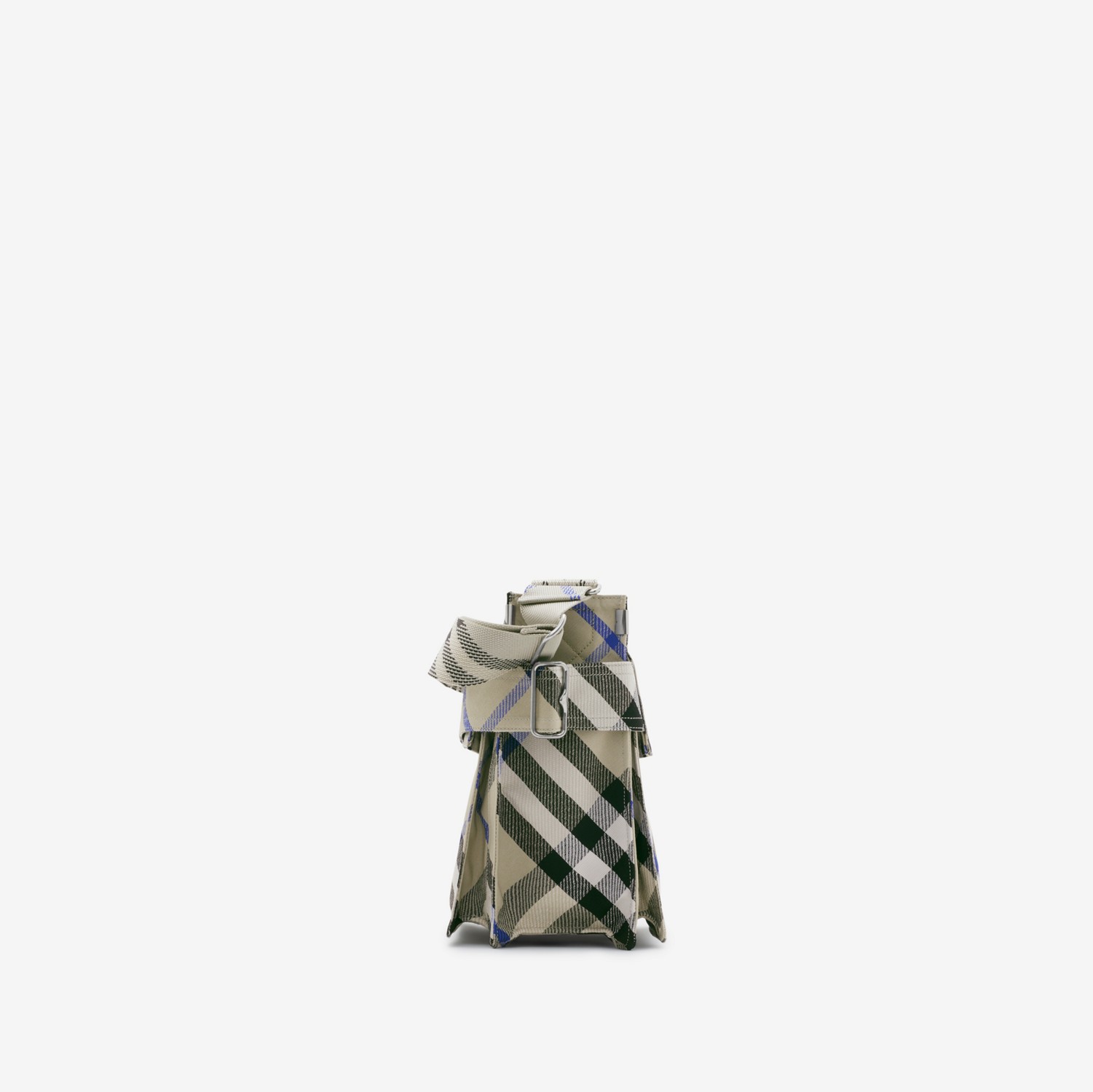 Small Trench Tote in Lichen - Men, Cotton Gabardine Small Trench Tote in Lichen - Men, Cotton Gabardine