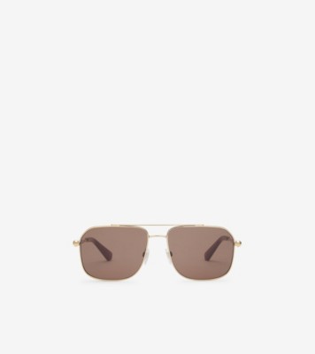Burberry metal aviator sunglasses store