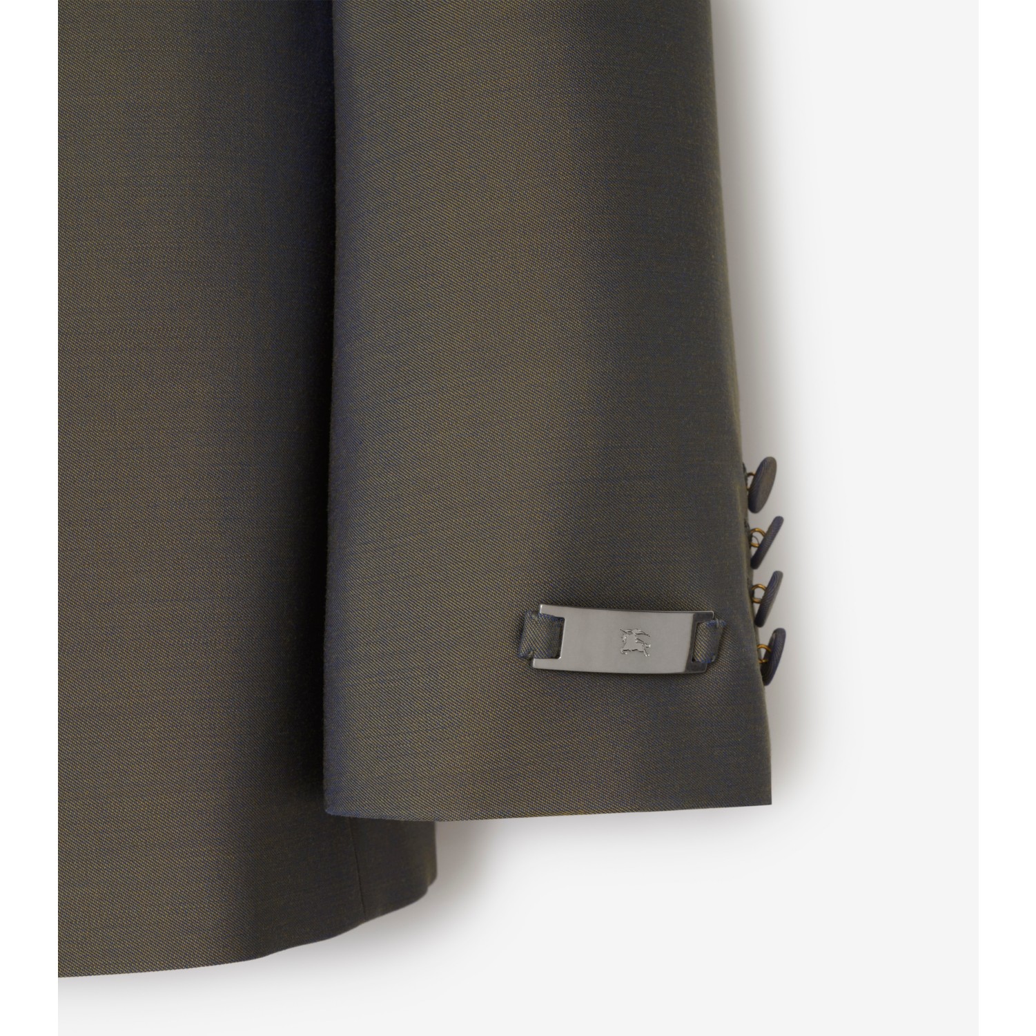 Wool Tailored Jacket in Reef - Men | Burberry® Official