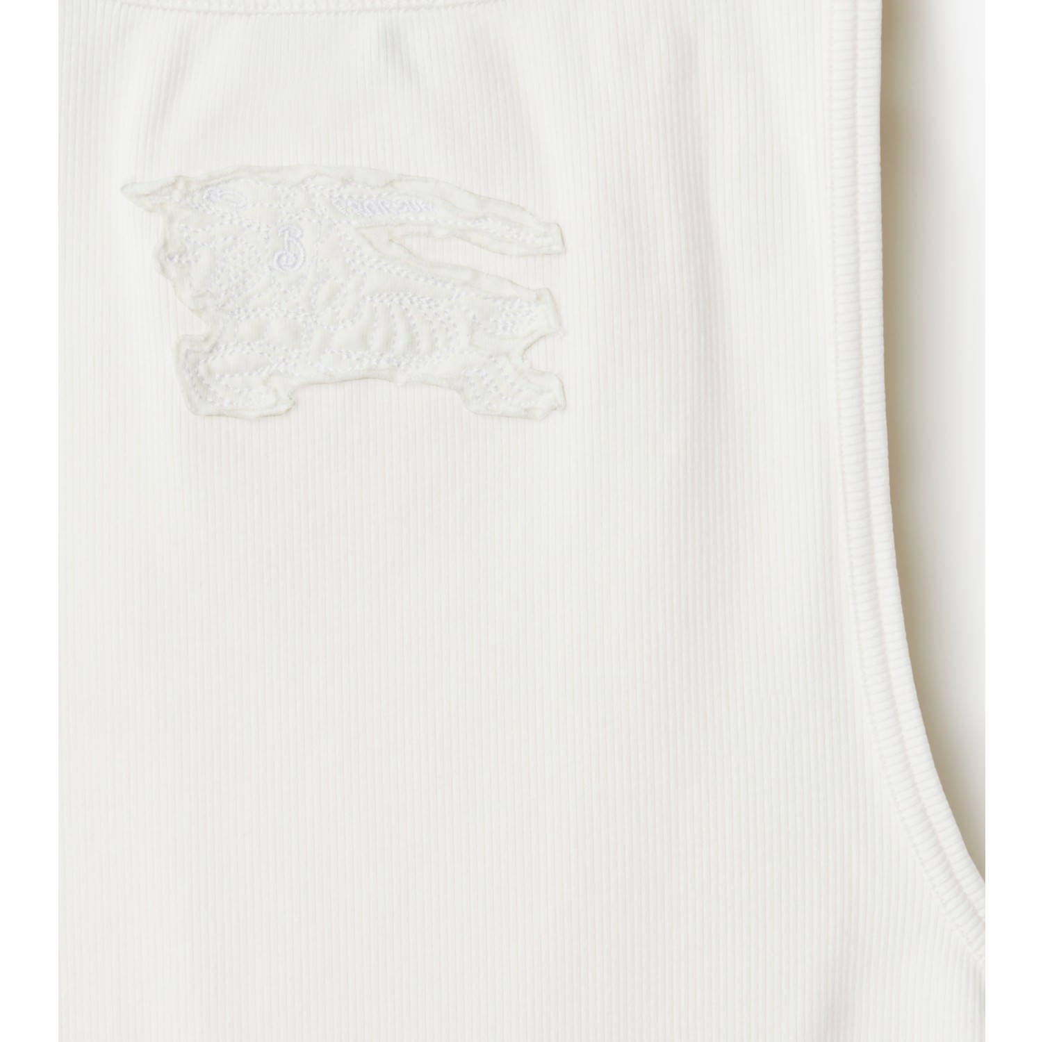 Stretch Cotton Tank Top in Salt - Men | Burberry® Official