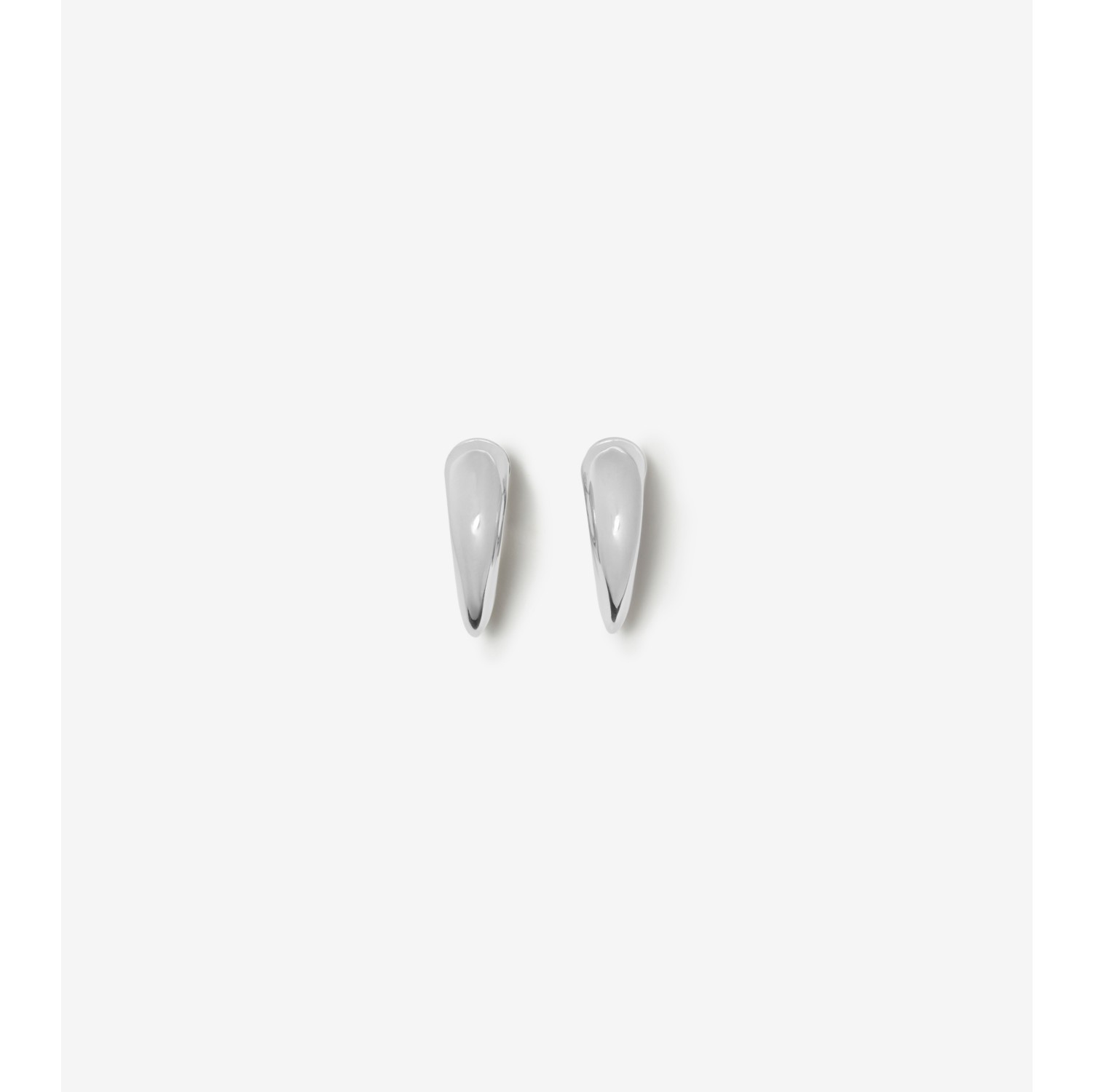 Thorn Hoop Earrings In Silver Women Burberry® Official