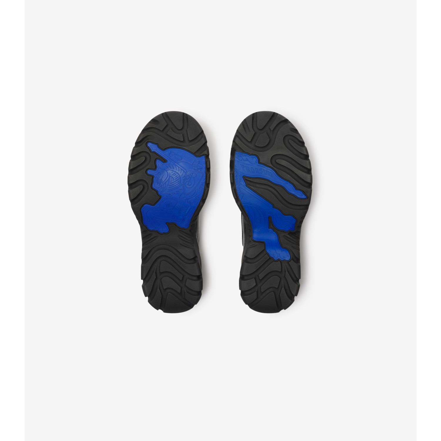 Leather Scoot Shoes in Black/birch brown - Men | Burberry® Official