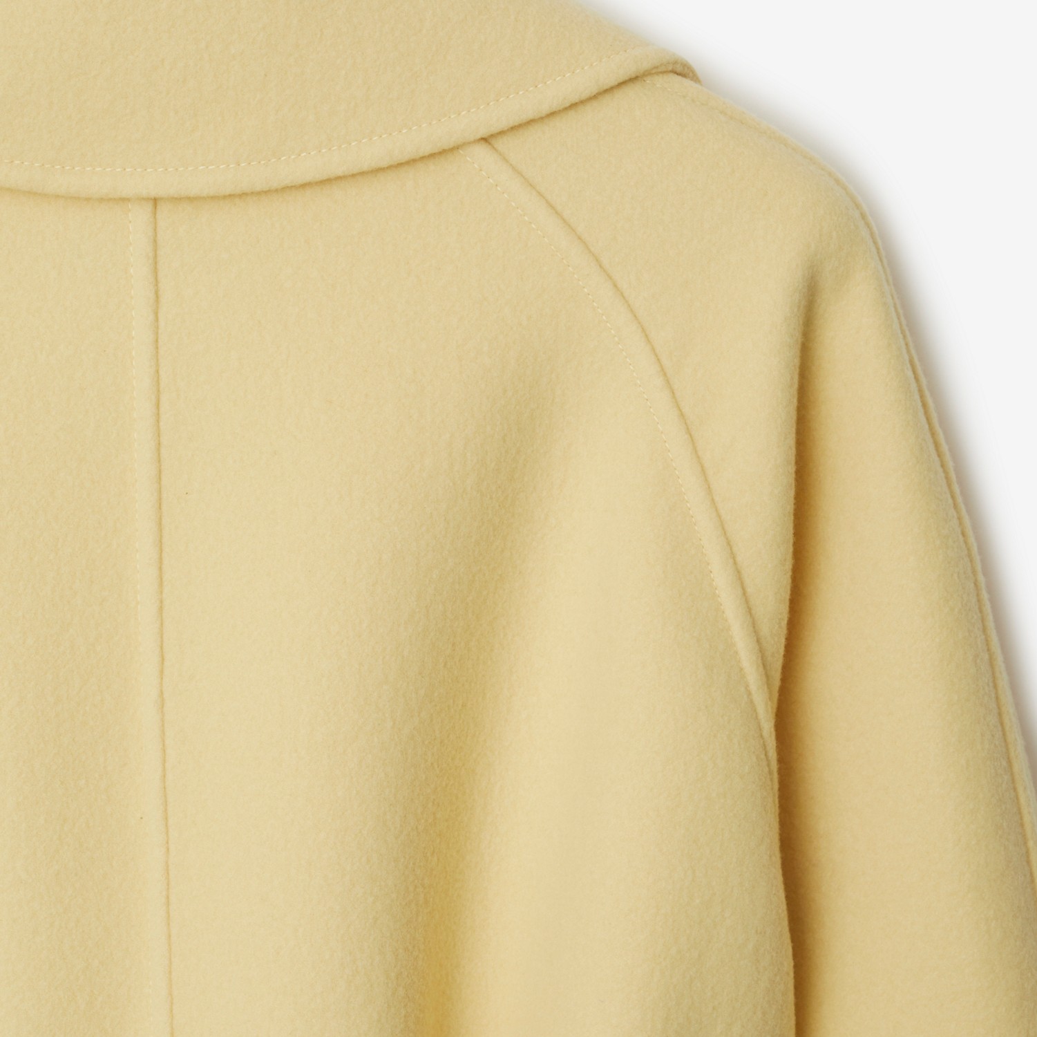 Cashmere Wrap Coat in Daffodil - Women | Burberry® Official Cashmere Wrap Coat in Daffodil - Women | Burberry® Official