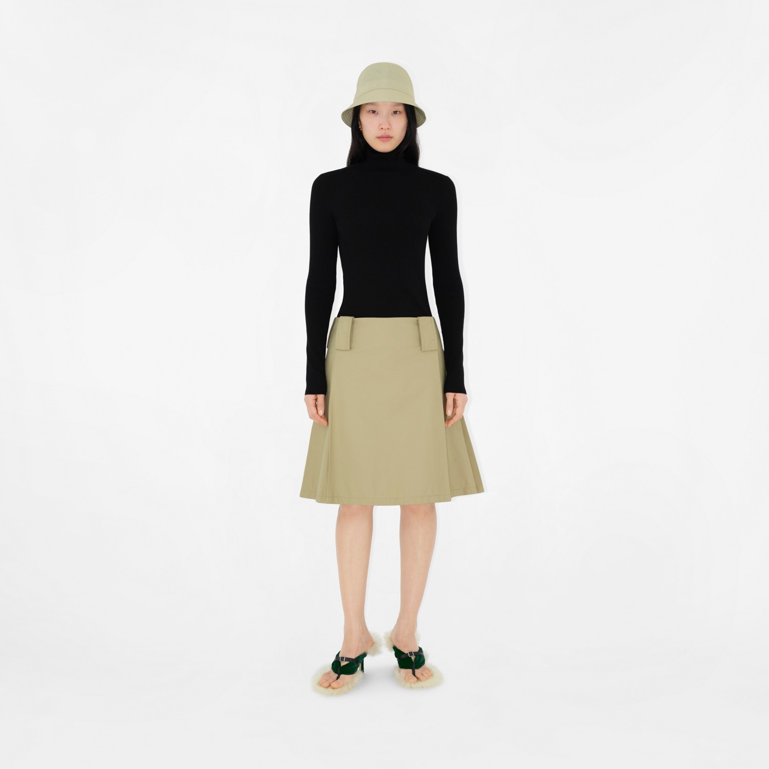 EKD Nylon Bucket Hat in Hunter | Burberry® Official EKD Nylon Bucket Hat in Hunter | Burberry® Official