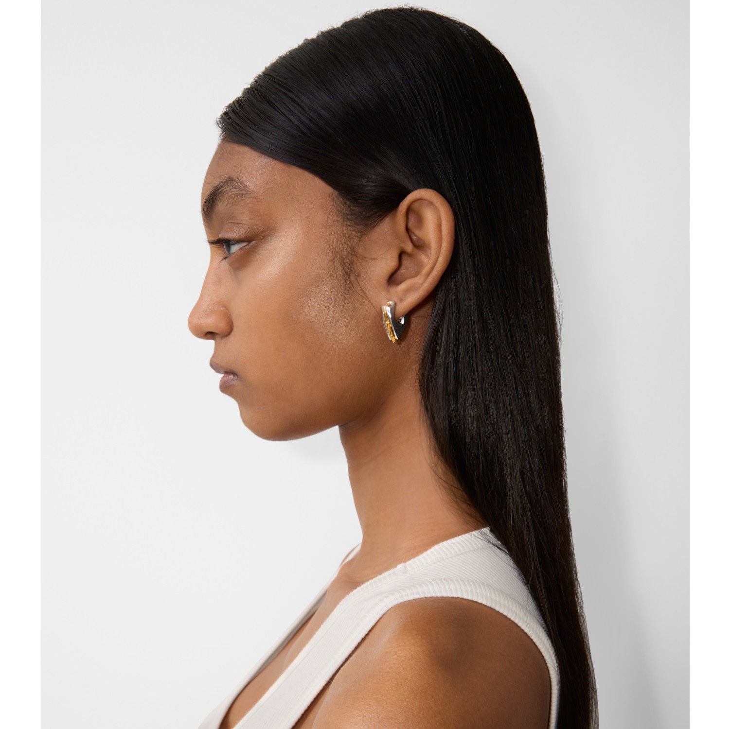 Small Shield Earrings in Silver - Women | Burberry® Official