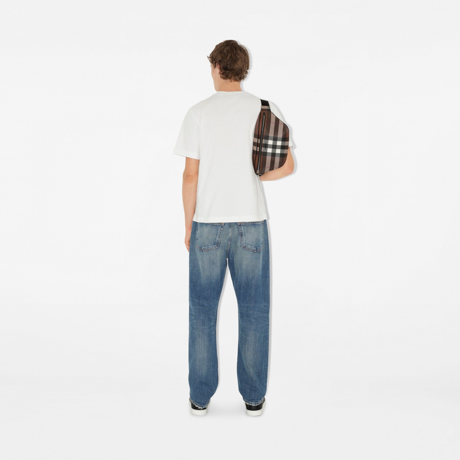 Cason Belt Bag in Dark birch brown - Men, Canvas | Burberry Cason Belt Bag in Dark birch brown - Men, Canvas | Burberry
