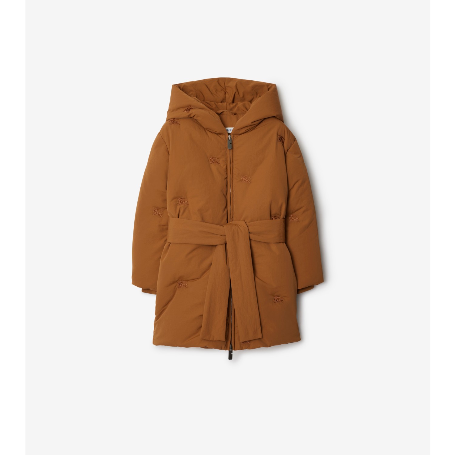 EKD Nylon Puffer Coat in Russet | Burberry® Official