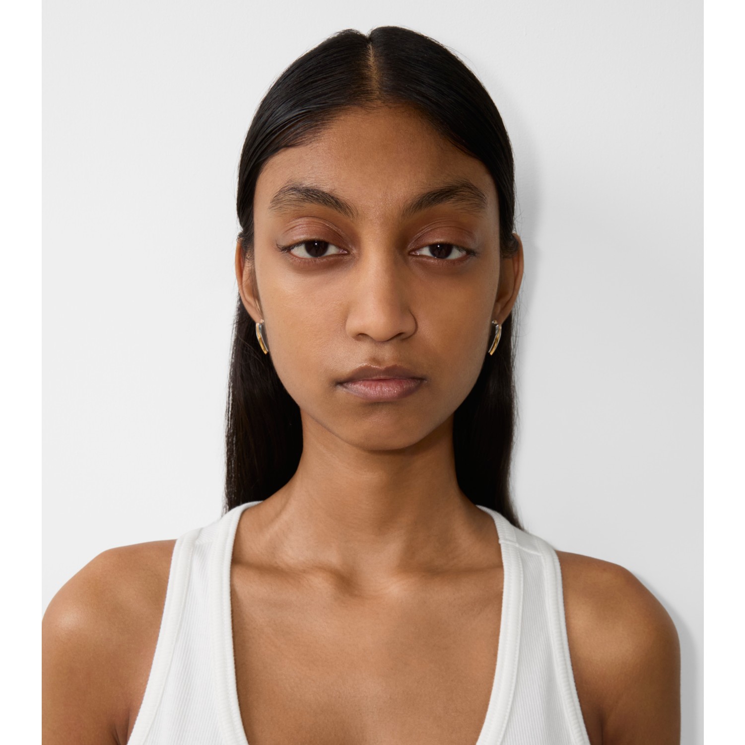 Small Shield Earrings In Silver Women Burberry® Official