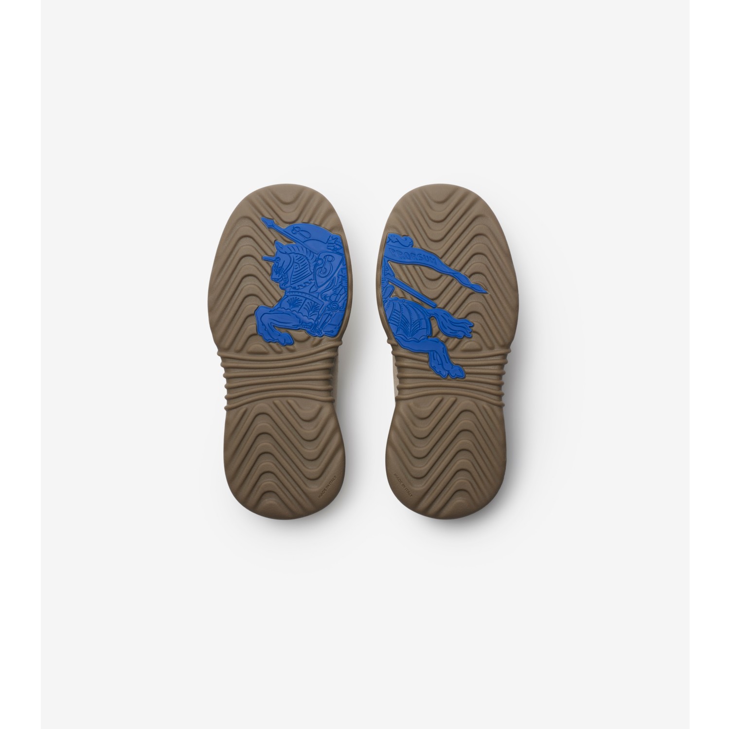 Suede Log Shoes in Hunter - Men | Burberry® Official