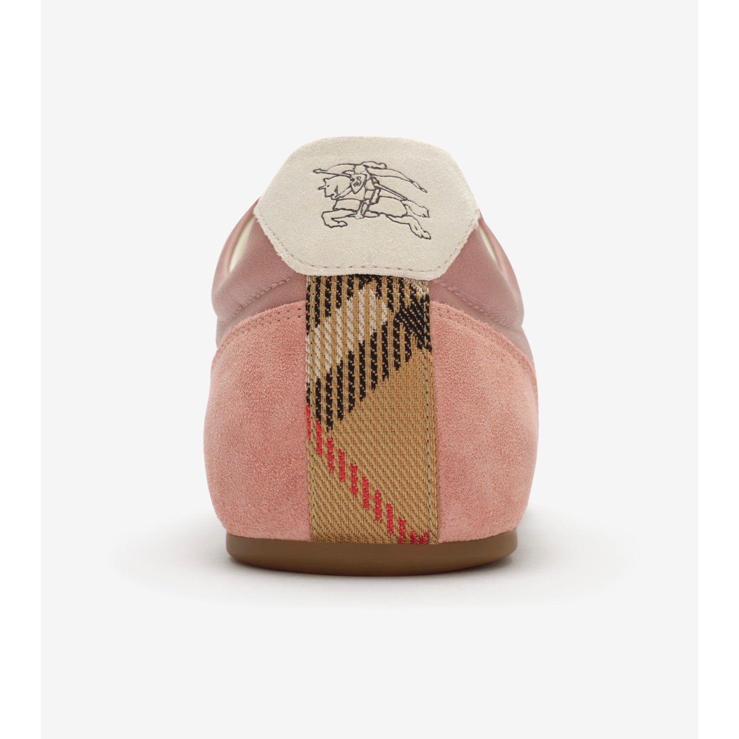 Leather Knight Runner Sneakers in Dusky rose/dove beige - Women ...