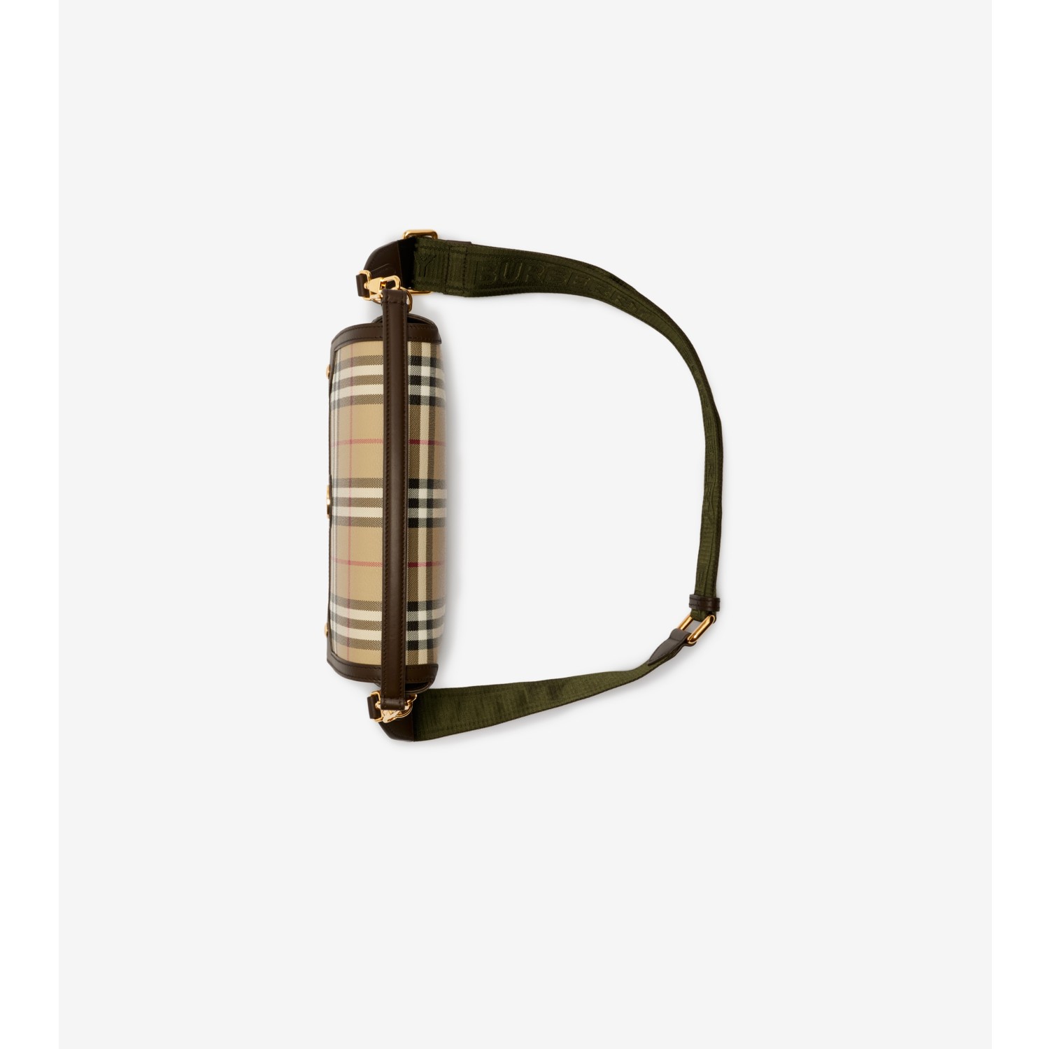 Top Handle Note Bag in Archive beige/military - Women | Burberry® Official