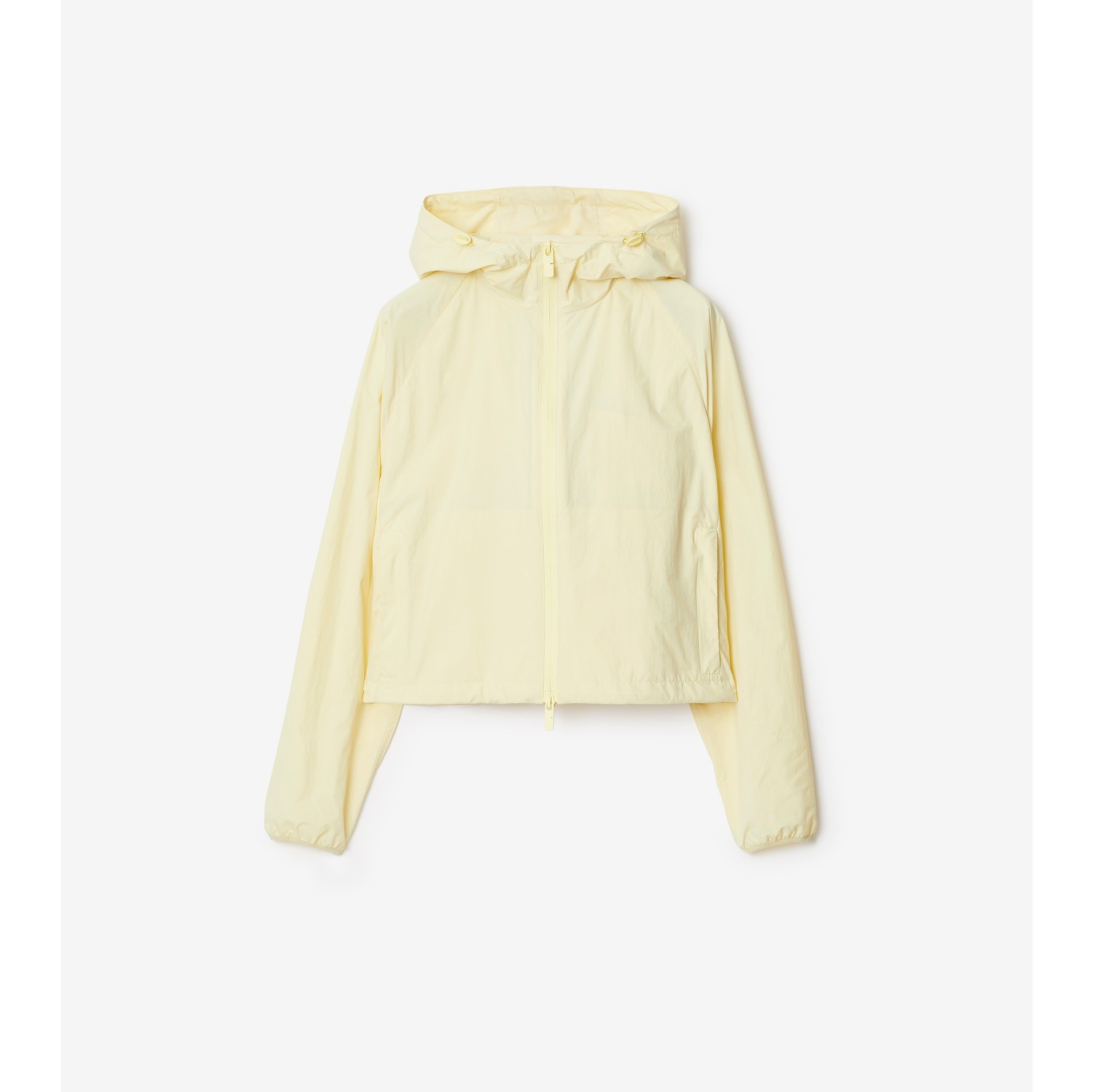 Cropped Nylon Jacket in Sherbet - Women | Burberry® Official