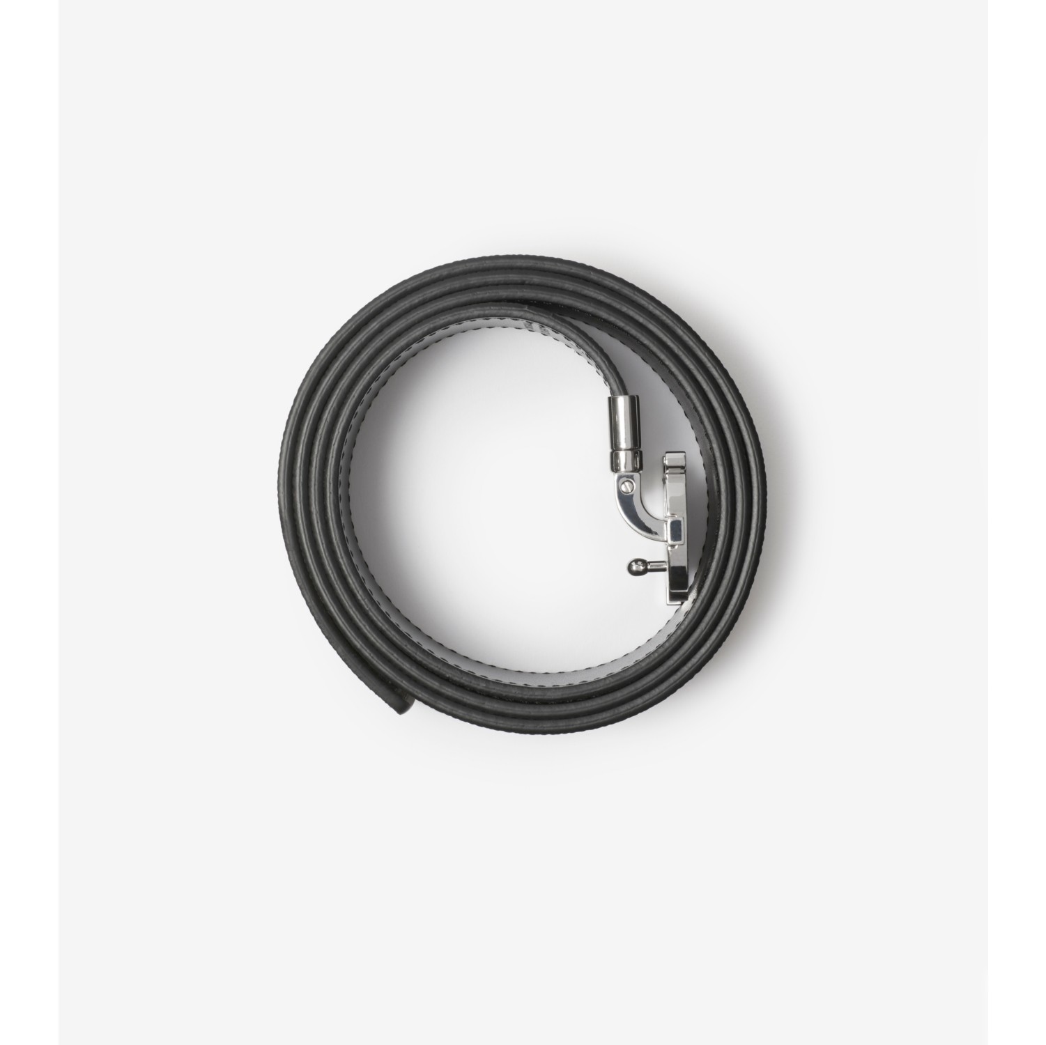 Reversible Check TB Belt in Archive beige/silver - Men, Cotton ...